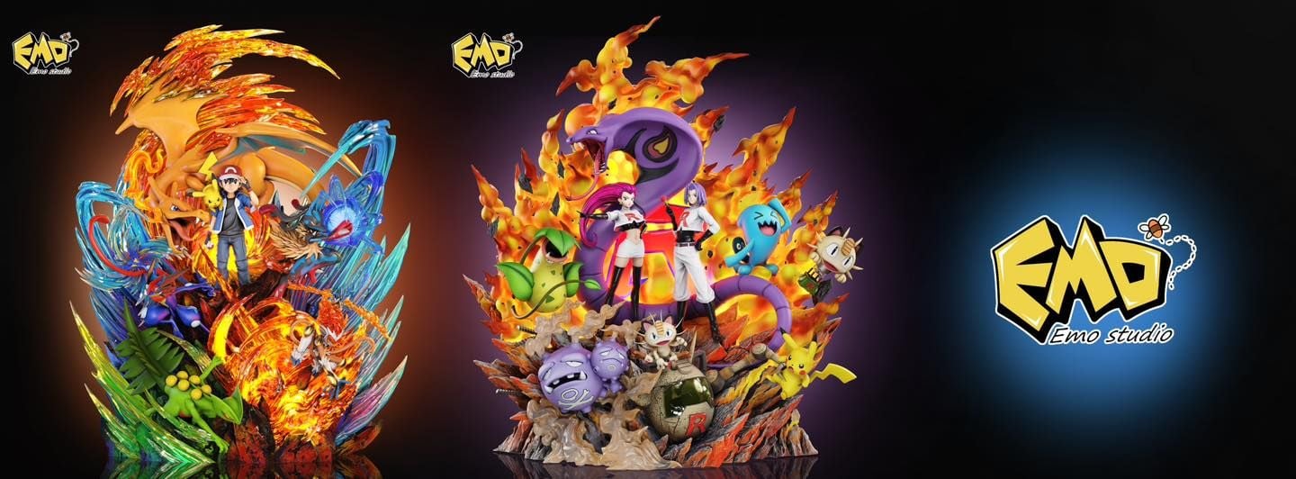 Emo Studio - Team Rocket - Pokemon – Flash Resin Shop