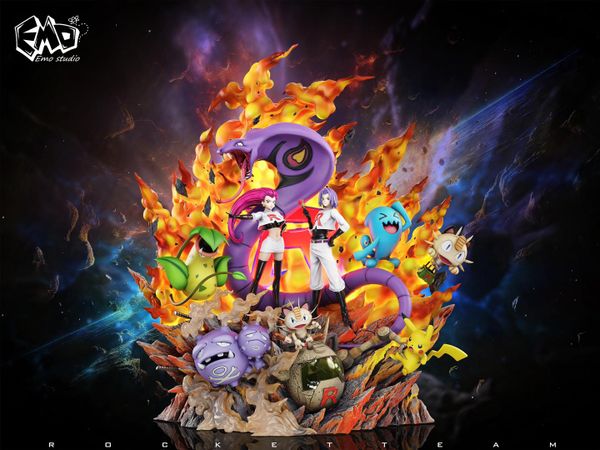 Emo Studio - Team Rocket - Pokemon – Flash Resin Shop