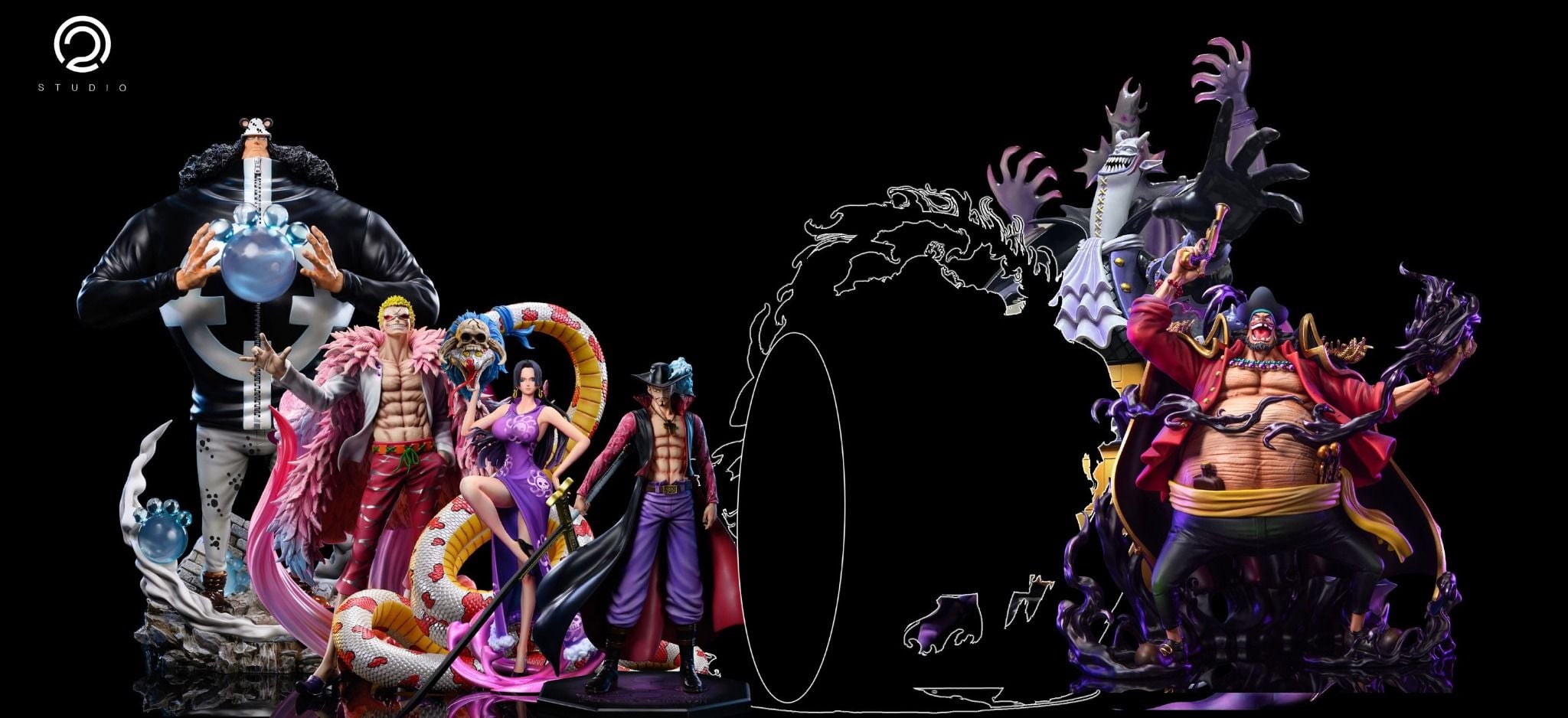 C2 Studio - Mihawk - One Piece – Flash Resin Shop