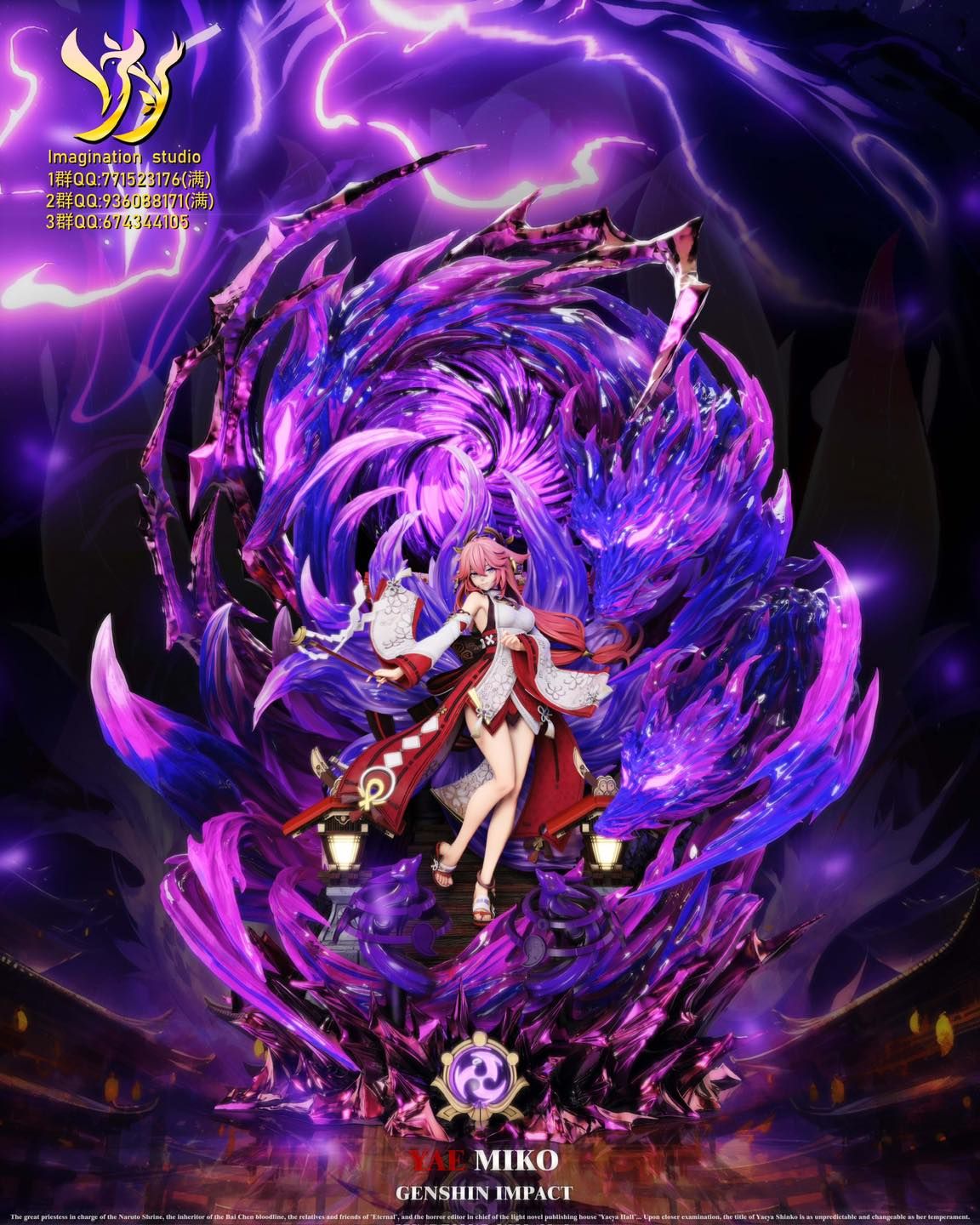 Imagination Studio - Yae Miko - Genshin Impace – Flash Resin Shop