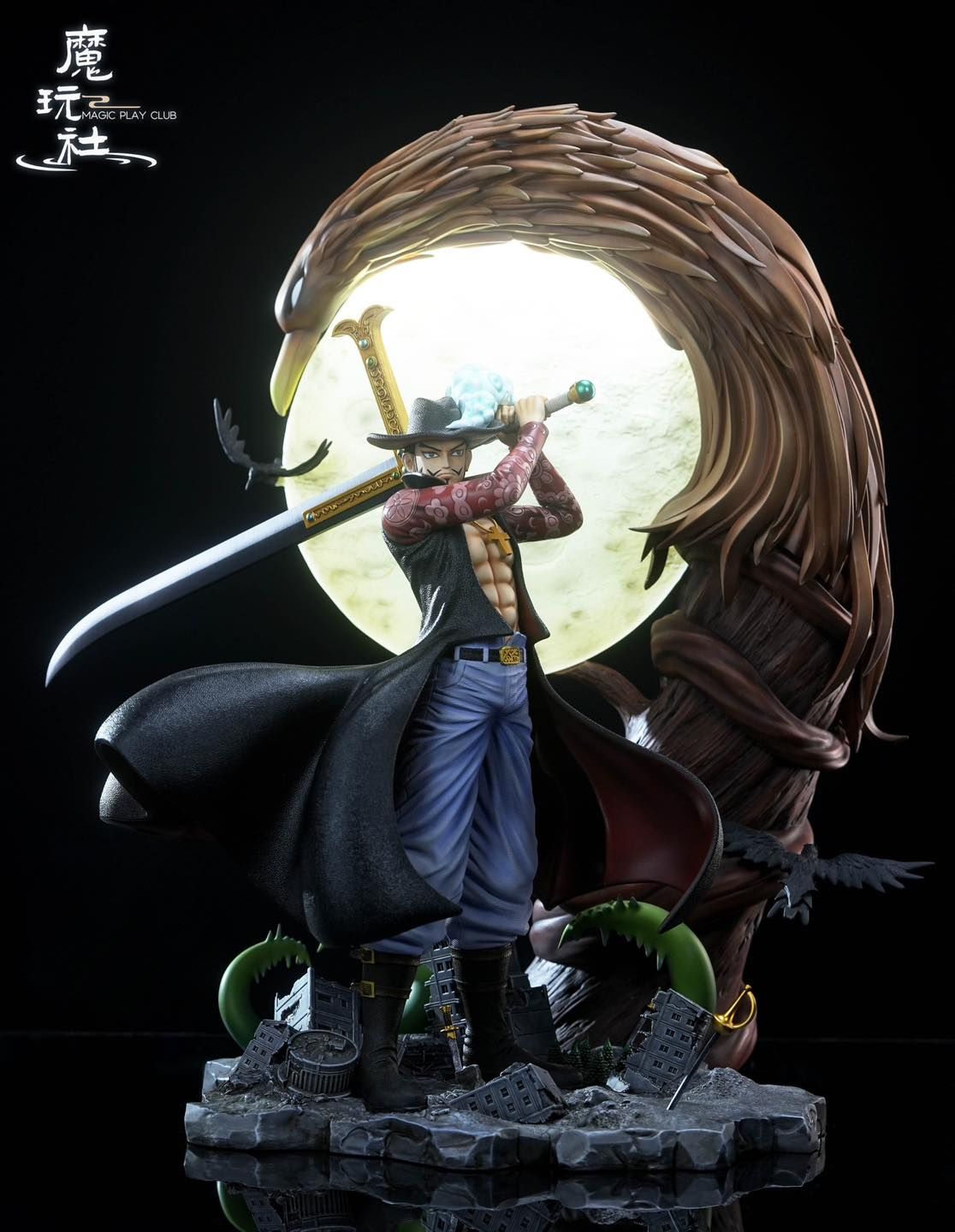 Magic Play Studio - Mihawk - One Piece – Flash Resin Shop
