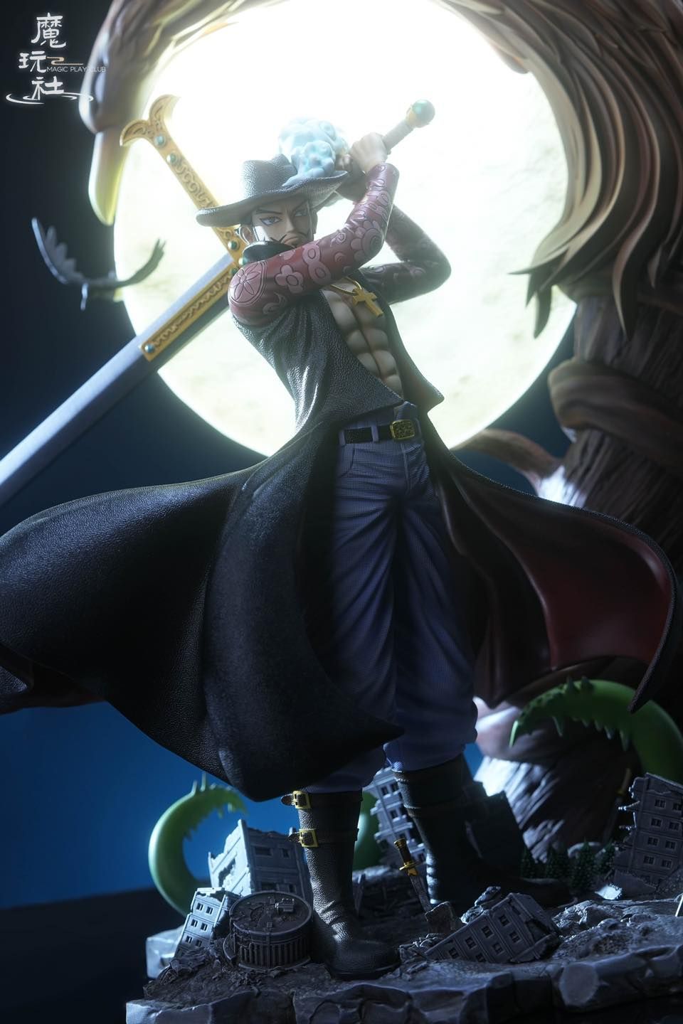Magic Play Studio - Mihawk - One Piece – Flash Resin Shop