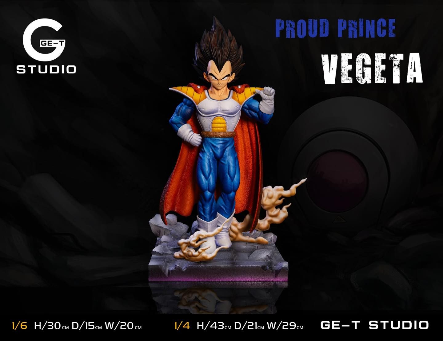 GE-T Studio - Prince Vegeta - Dragon Ball – Flash Resin Shop