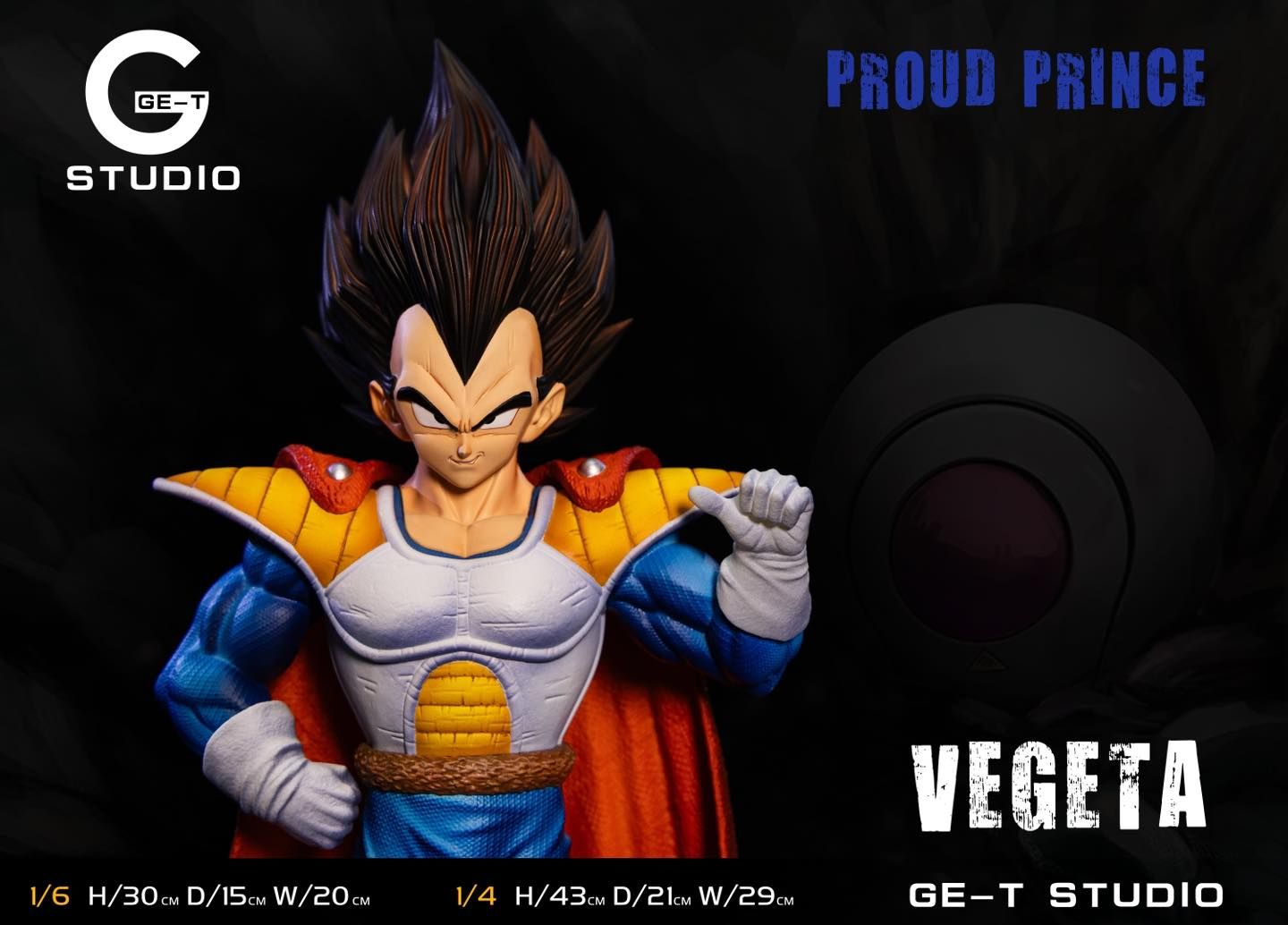 GE-T Studio - Prince Vegeta - Dragon Ball – Flash Resin Shop