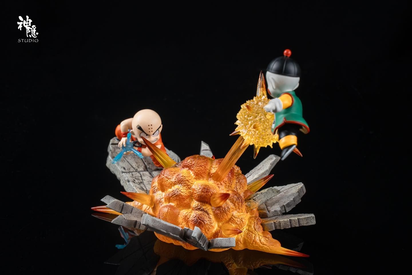 Shenyin Studio - Chiaotzu VS Krillin - Dragon Ball – Flash Resin Shop