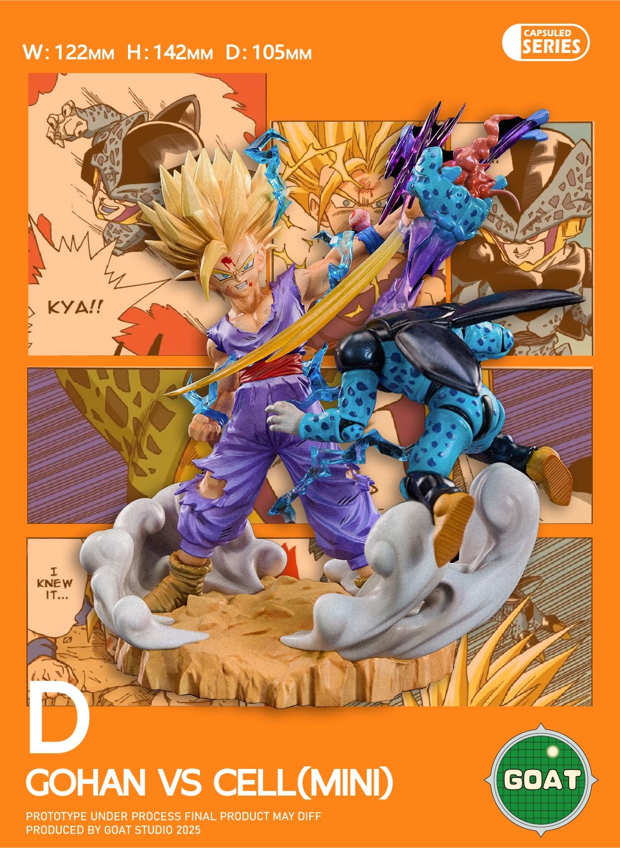 Goat Studio - Cell Saga - Dragon Ball – Flash Resin Shop