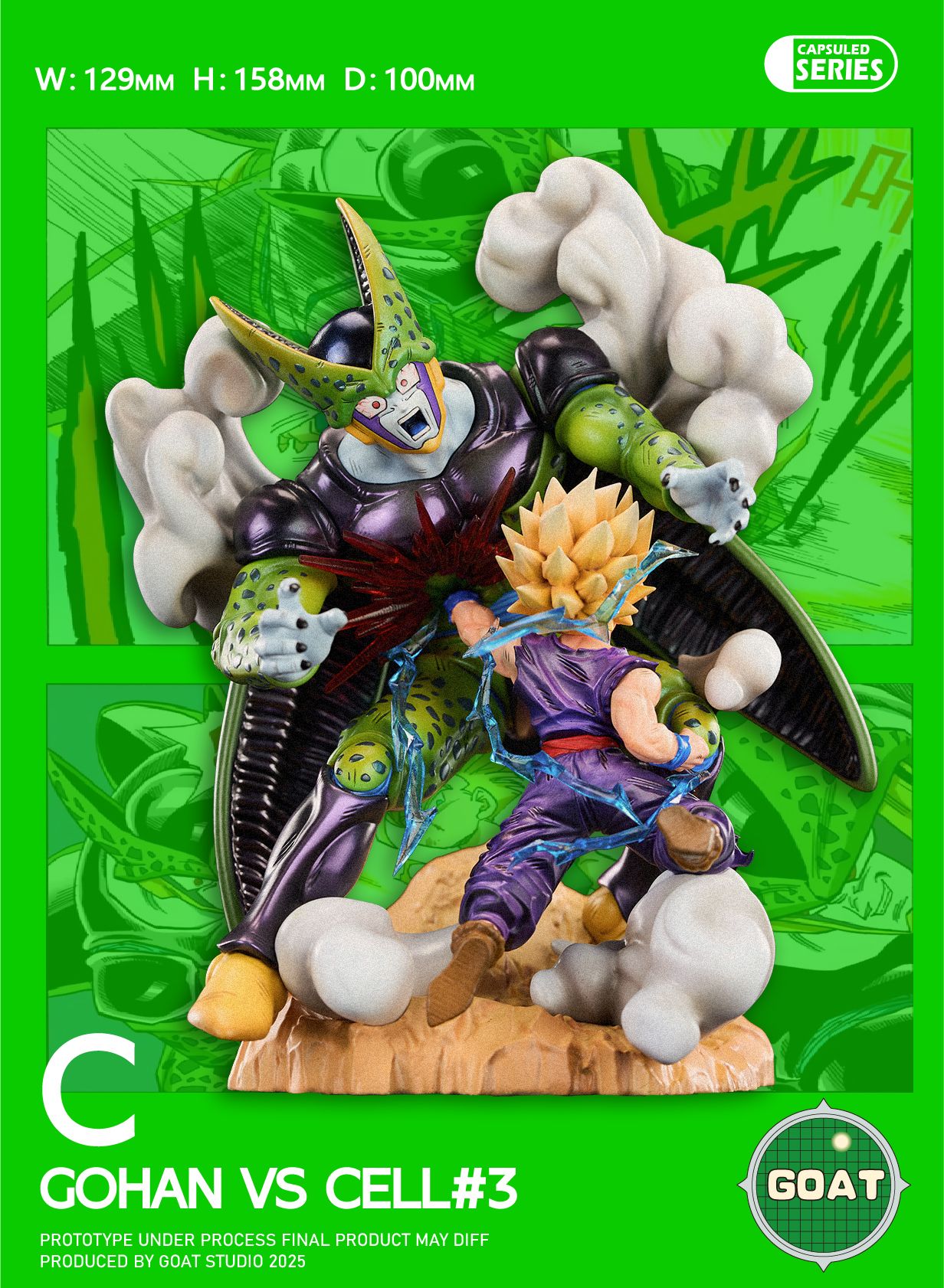 Goat Studio - Cell Saga - Dragon Ball – Flash Resin Shop