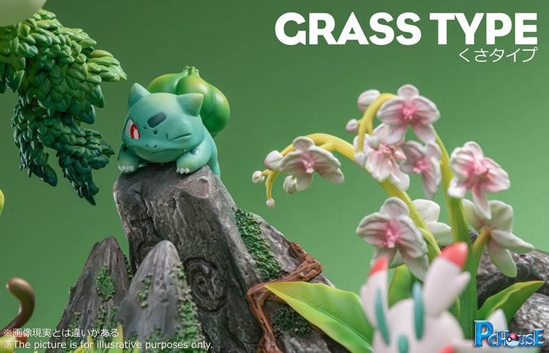 PC House Studio - Grass Type - Pokemon – Flash Resin Shop