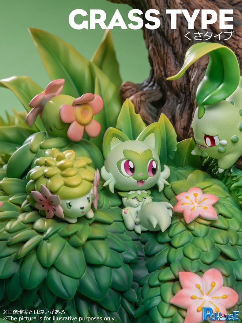 PC House Studio - Grass Type - Pokemon – Flash Resin Shop