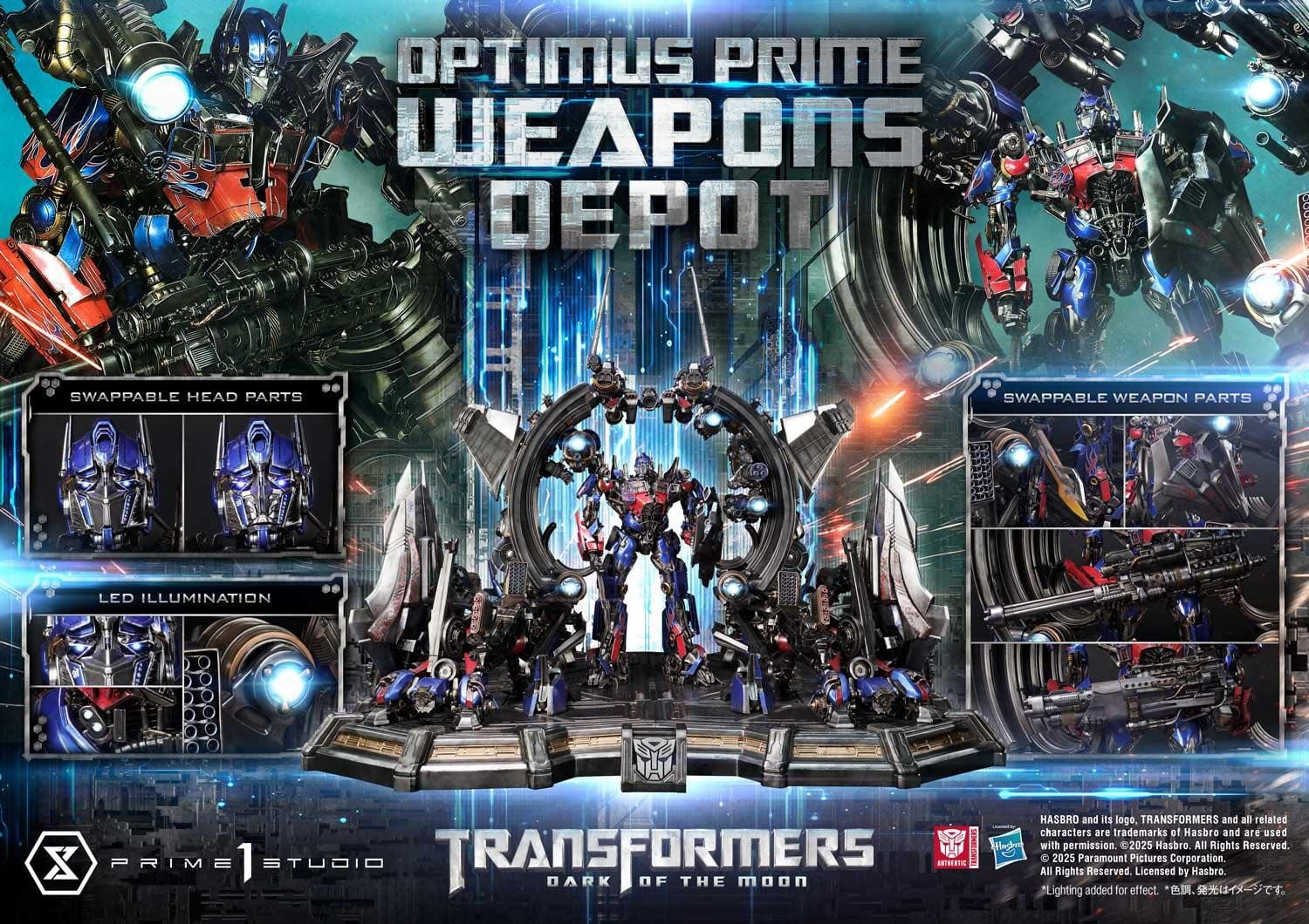 Prime 1 Studio - Optimus Prime Weapon Depot – Flash Resin Shop