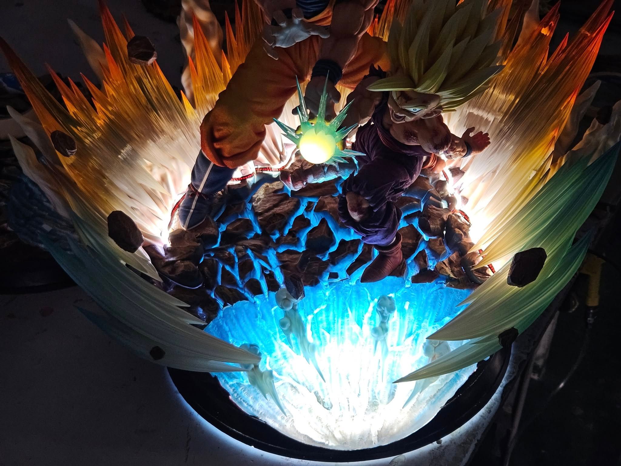 Figure Class Studio - Goku & Gohan Kamehameha – Flash Resin Shop