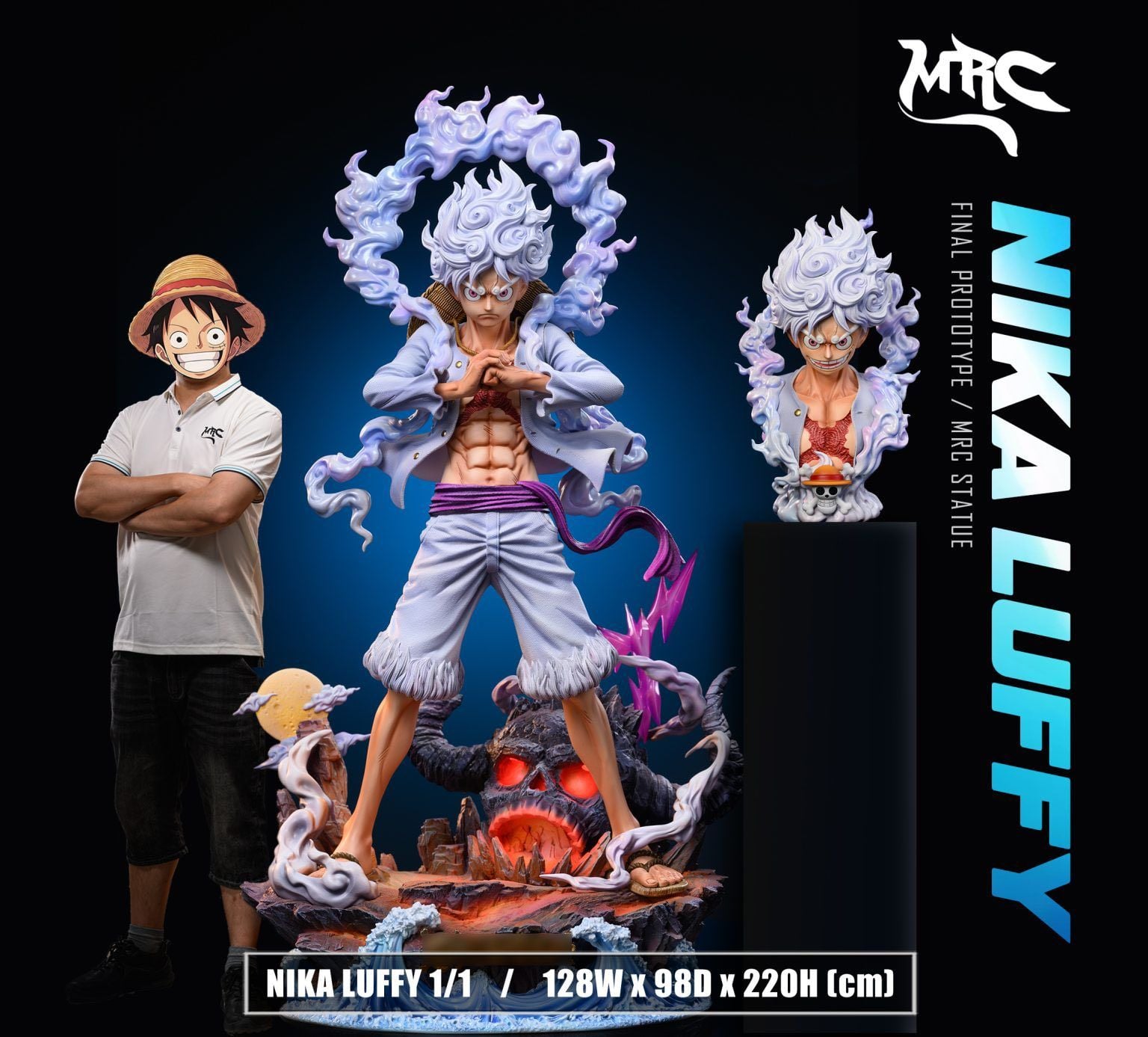MRC Studio - Luffy Nika - One Piece – Flash Resin Shop