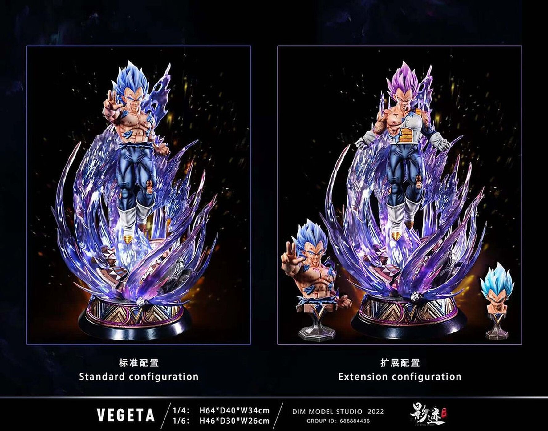 Dim Studio - Vegeta Ego Ex – Flash Resin Shop