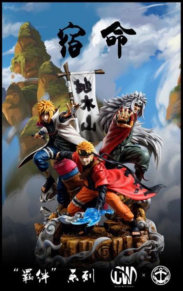 CW Studio - Naruto, Minato & Jiraiya – Flash Resin Shop