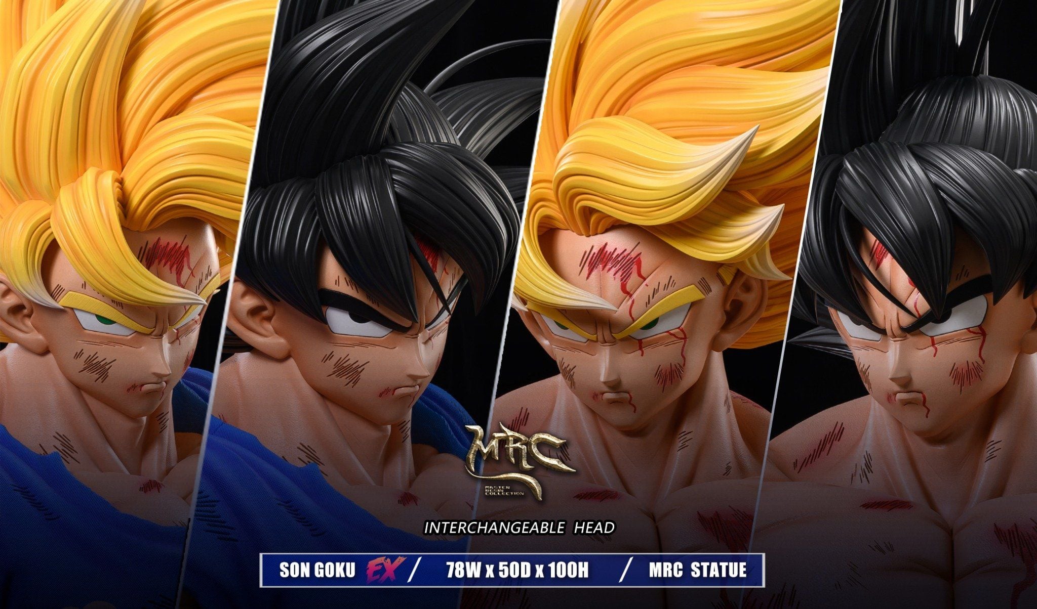 Goku Bust 1/1 - MRC Studio – Flash Resin Shop