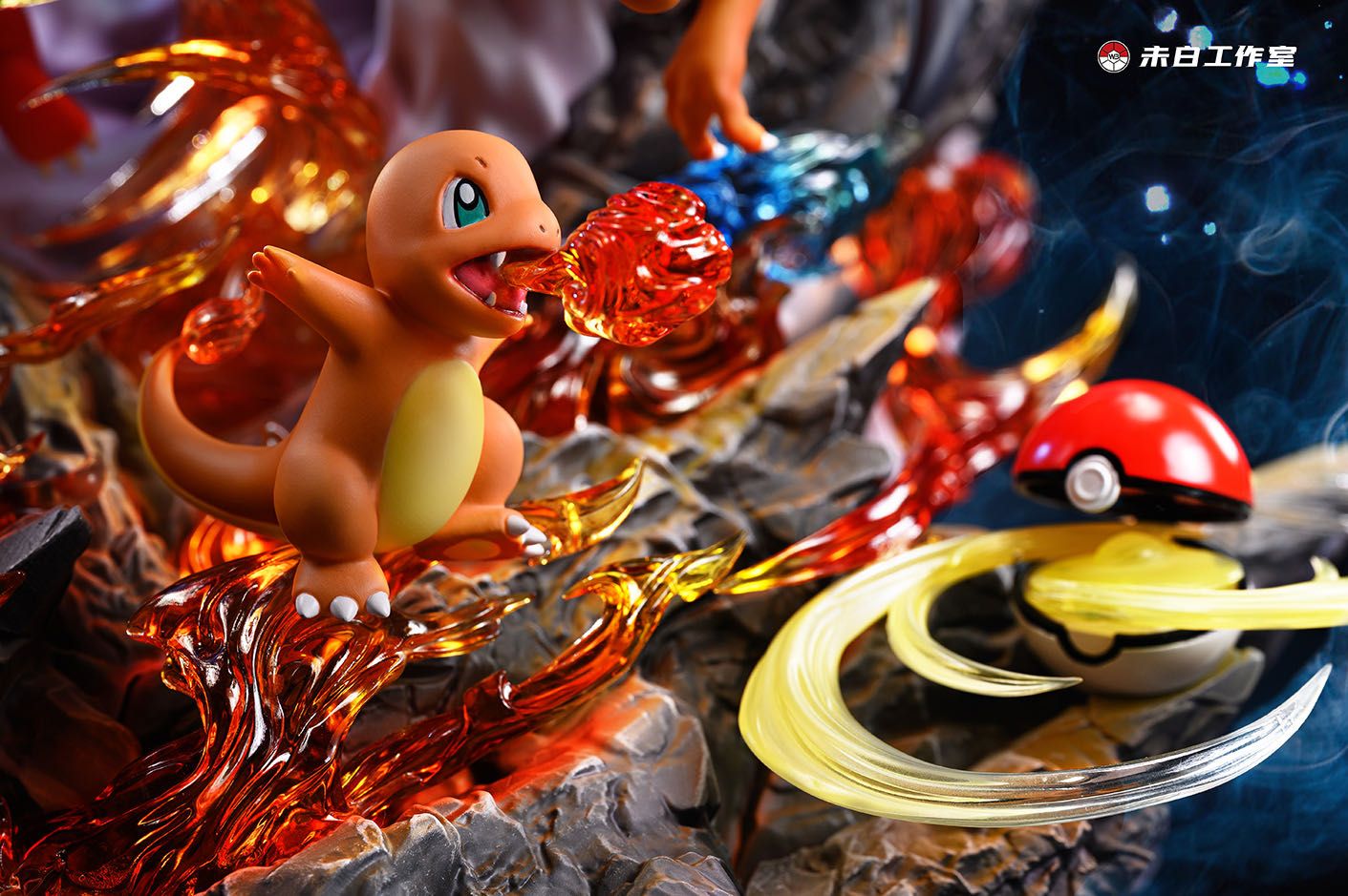Charizard Evolution - Pokemon - Weibai Studio – Flash Resin Shop