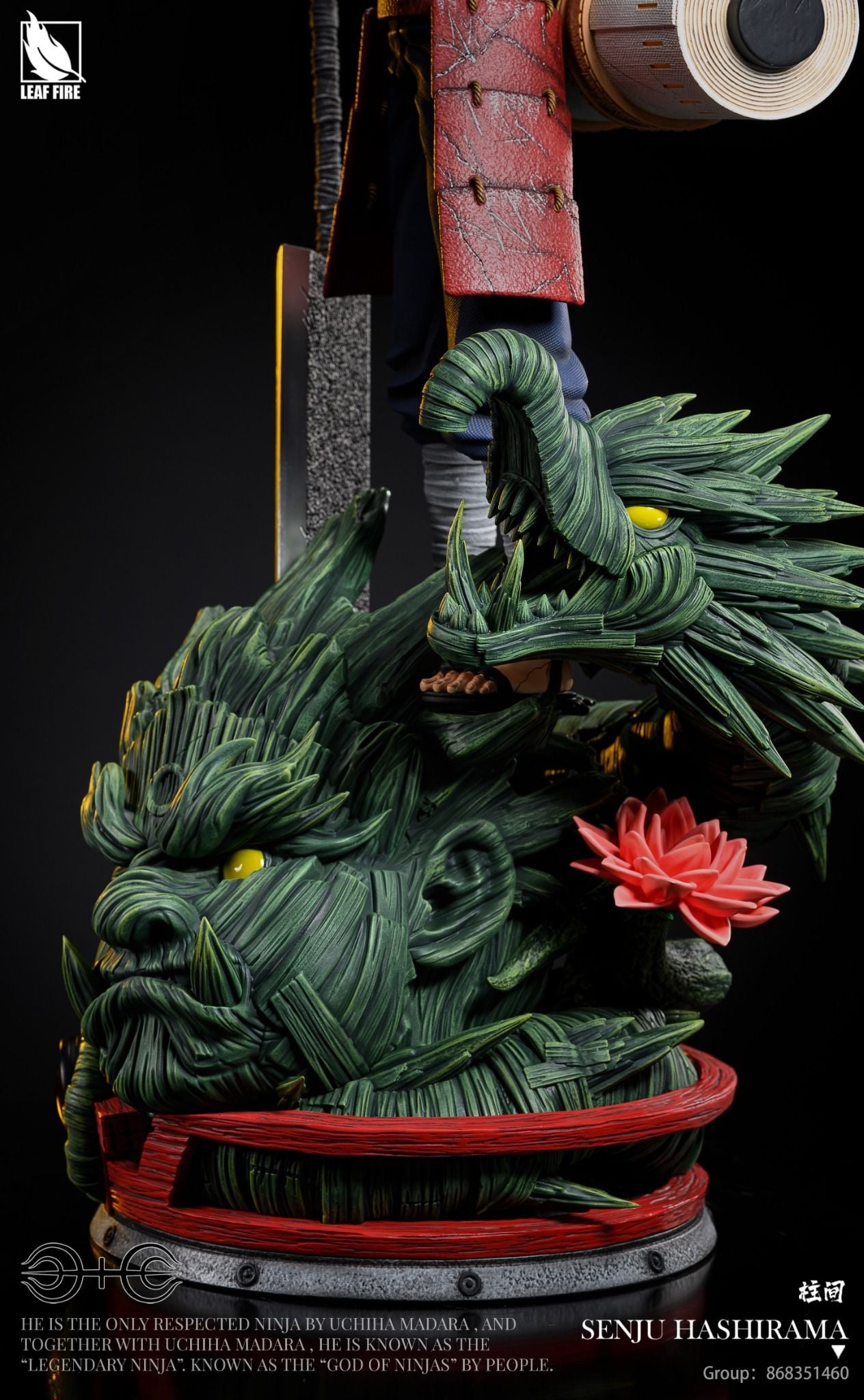 Senju Hashirama - Leaf Fire Studio – Flash Resin Shop