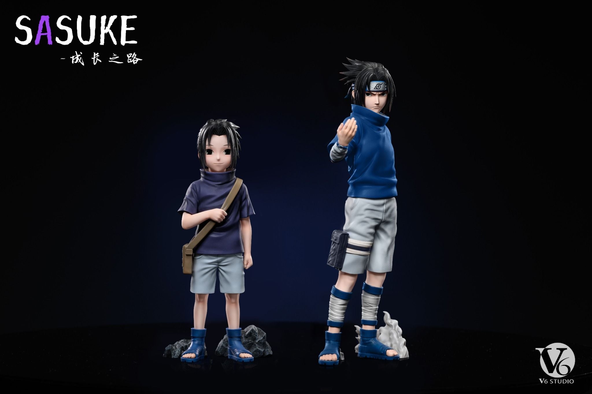 V6 Studio - Naruto & Sasuke – Flash Resin Shop