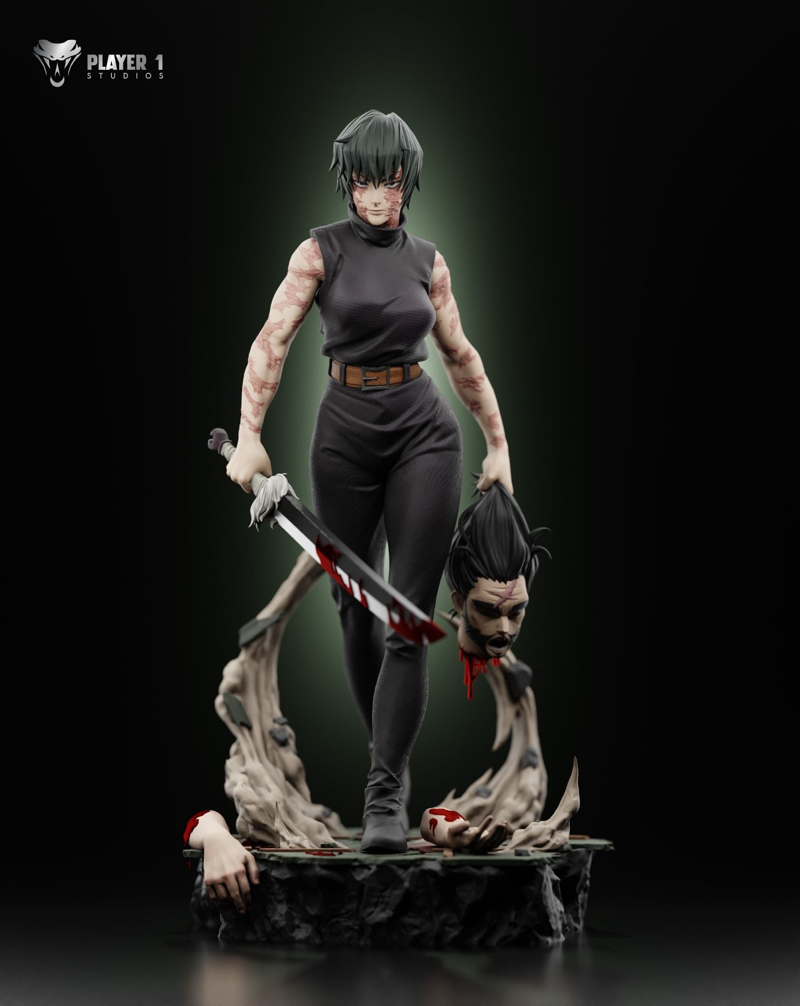 Player 1 Studio - Jujutsu Kaisen - Maki Zenin – Flash Resin Shop