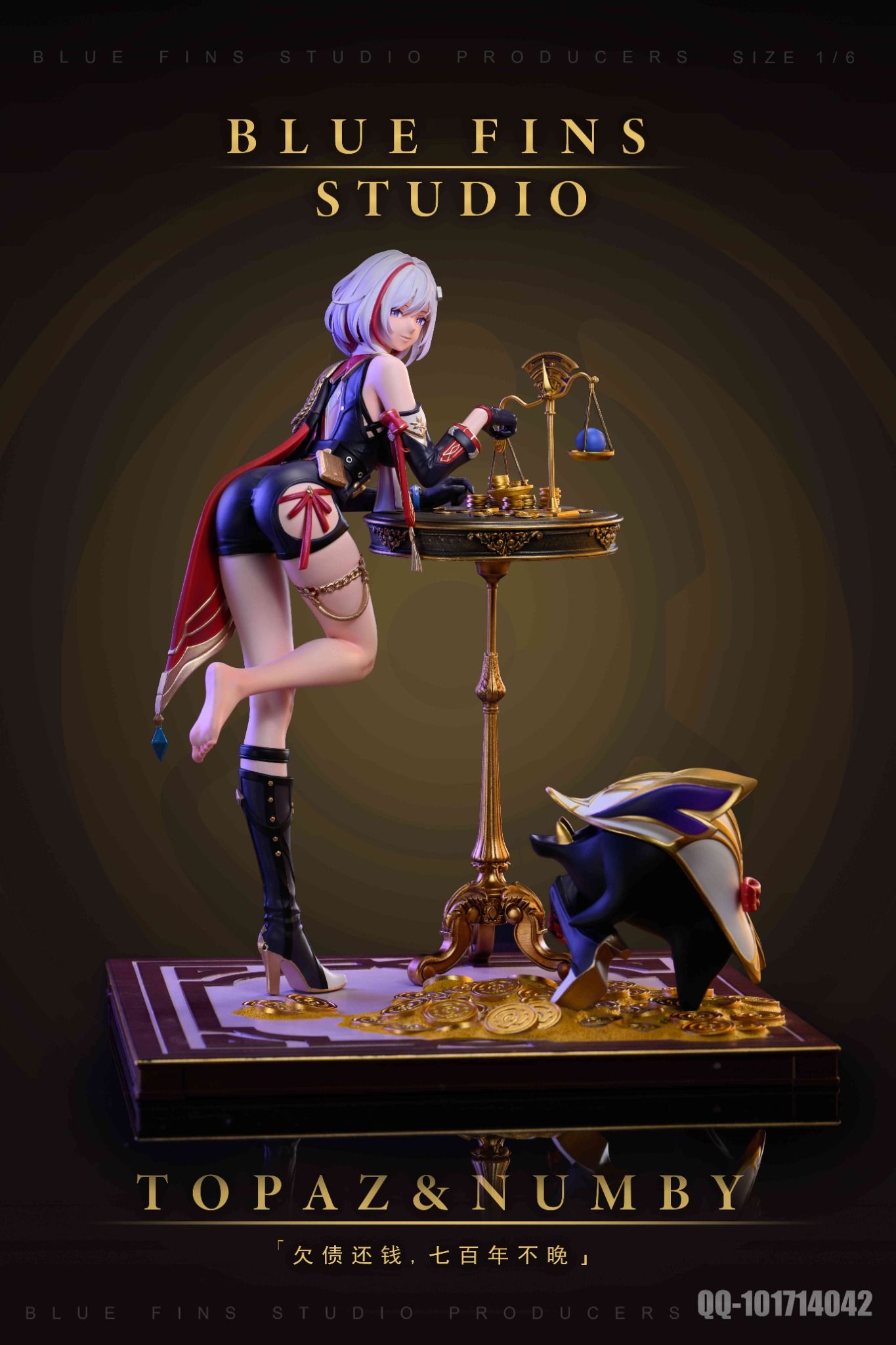 Blue Fins Studio - Topaz - Honkai:Star Rail – Flash Resin Shop