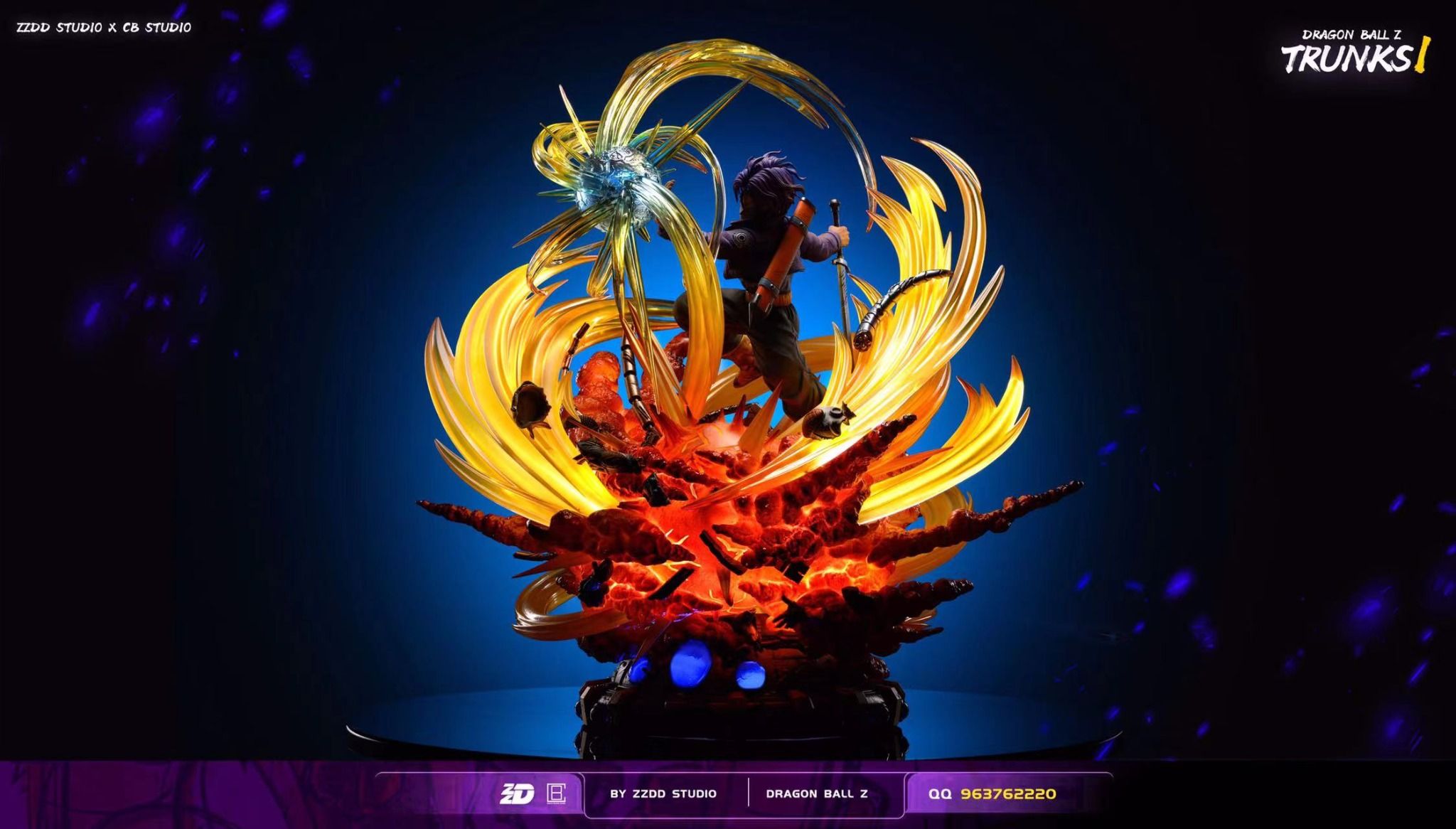 ZZDD x Cousin Brother Studio - Future Trunks - Dragon Ball – Flash ...