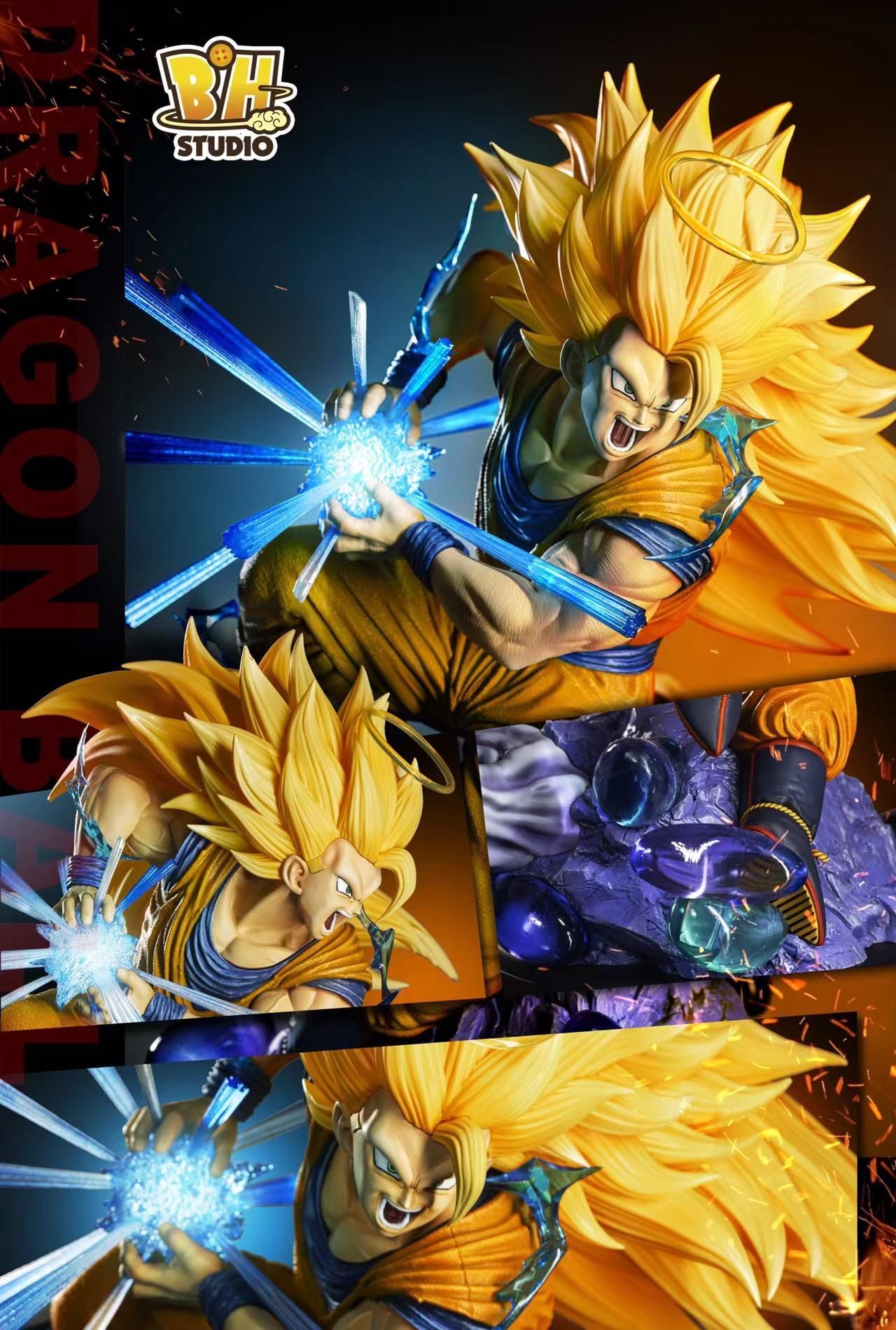 BH Studio - Goku SSJ3 - Dragon Ball – Flash Resin Shop