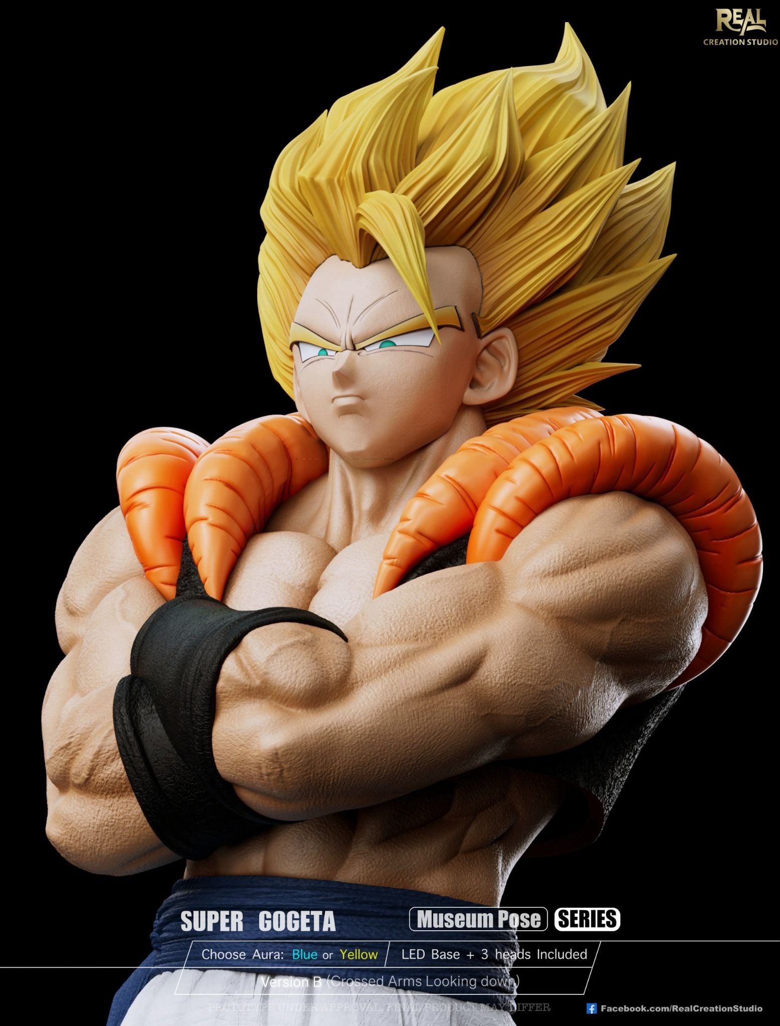 Real Creation Studio - Gogeta - Dragon Ball – Flash Resin Shop