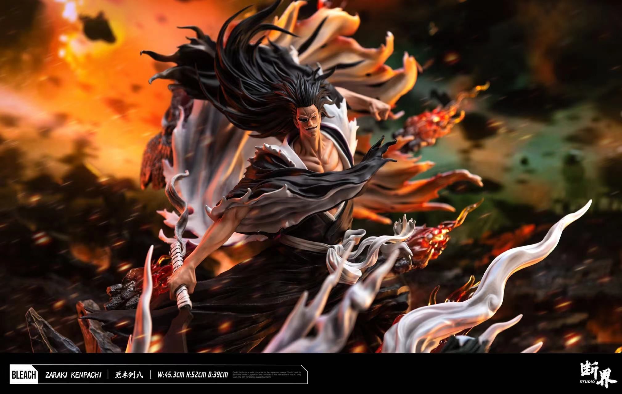 Duanjie Studio - Zaraki Kenpach - Bleach – Flash Resin Shop