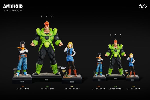Infinite Studio - Android 16/17/18 - Dragon Ball – Flash Resin Shop