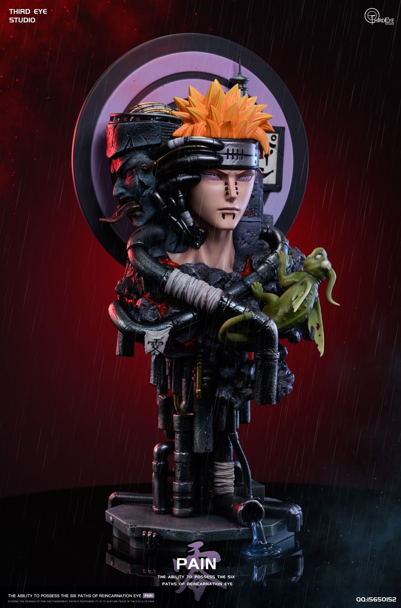 Third Eye Studio - Pain Bust - Naruto – Flash Resin Shop