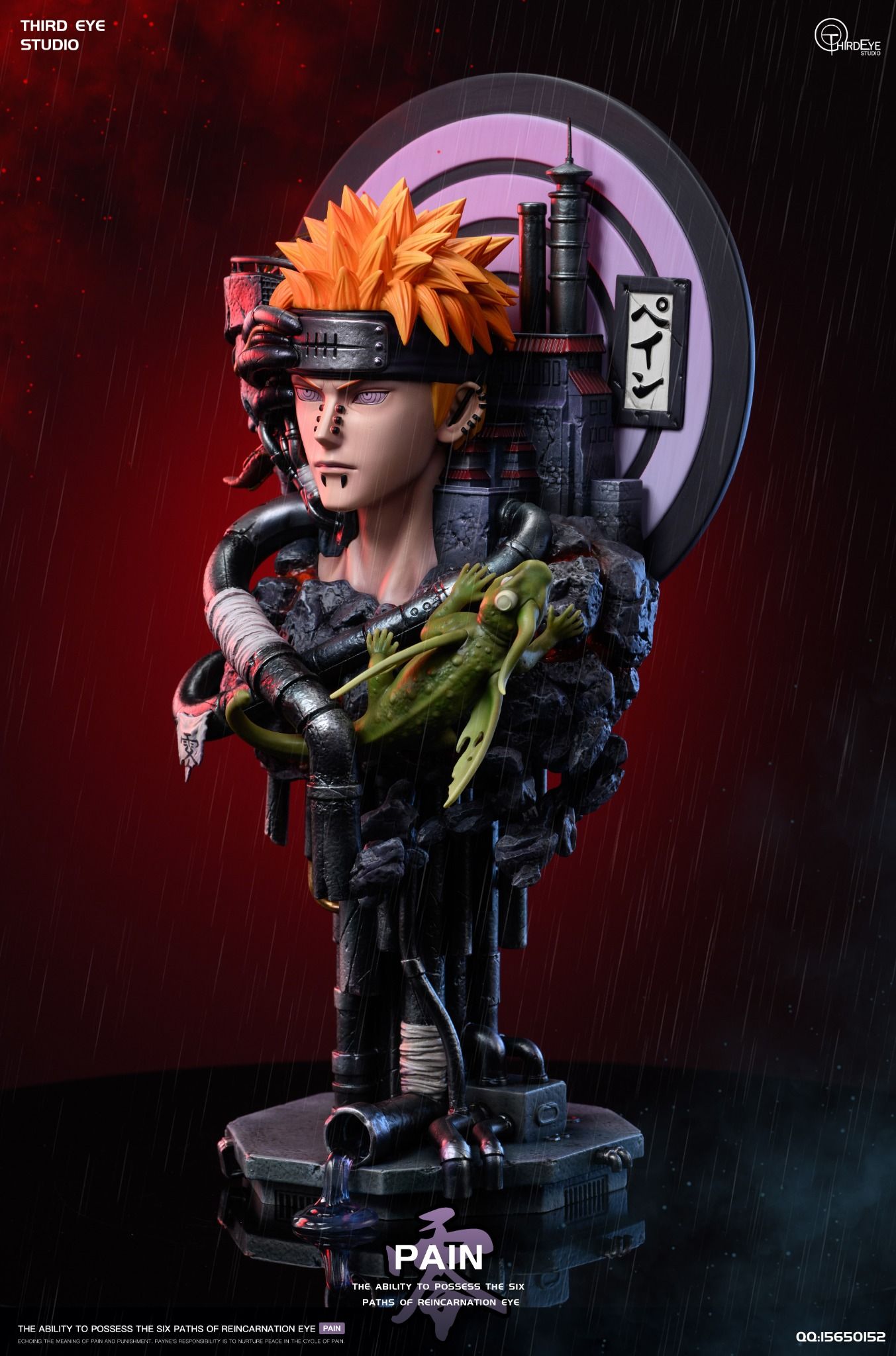 Third Eye Studio - Pain Bust - Naruto – Flash Resin Shop