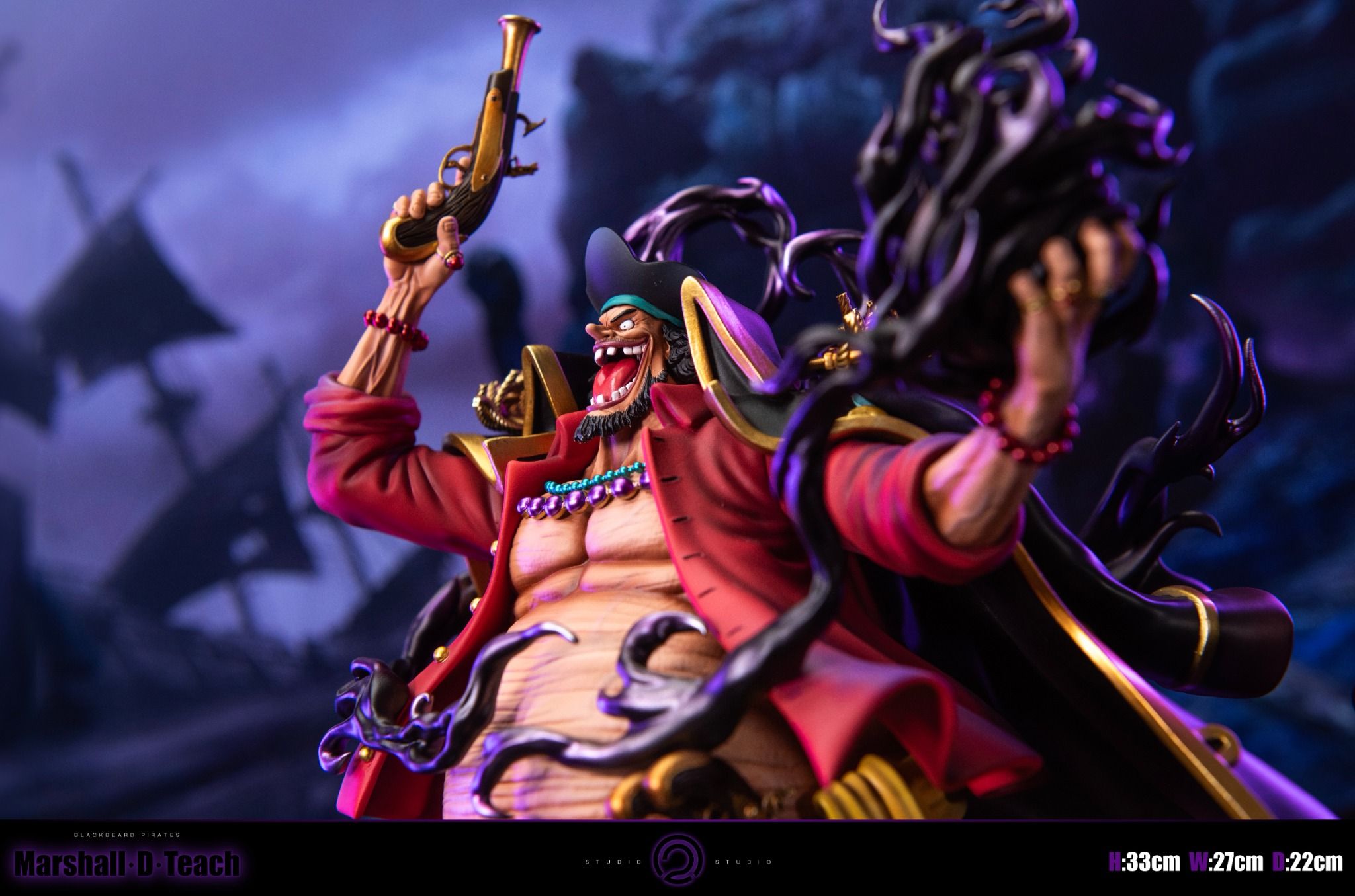 C2 Studio - Marshall D.Teach - One Piece – Flash Resin Shop