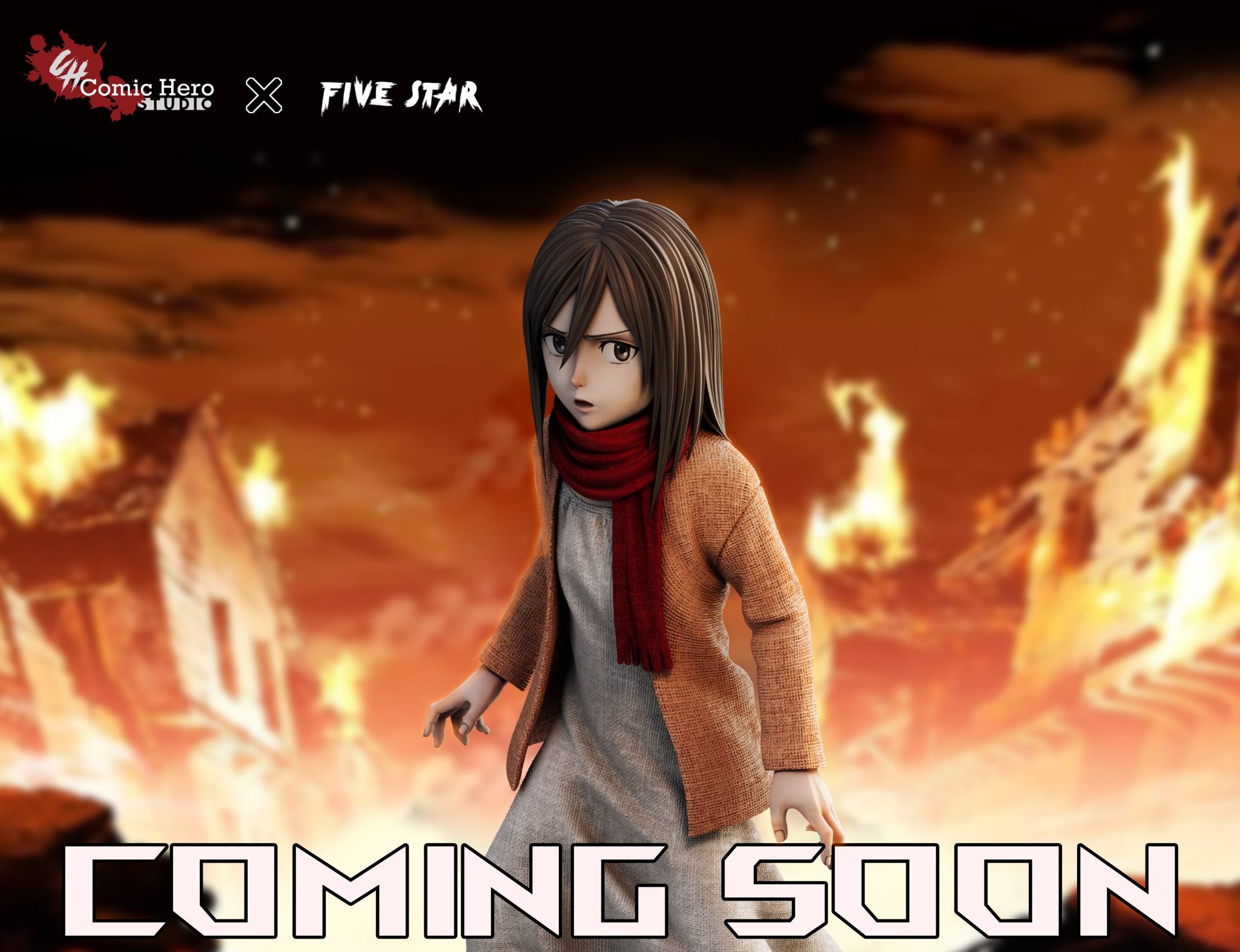 Comic Hero x Five Star Studio - Mikasa - Attack on Titan – Flash Resin Shop