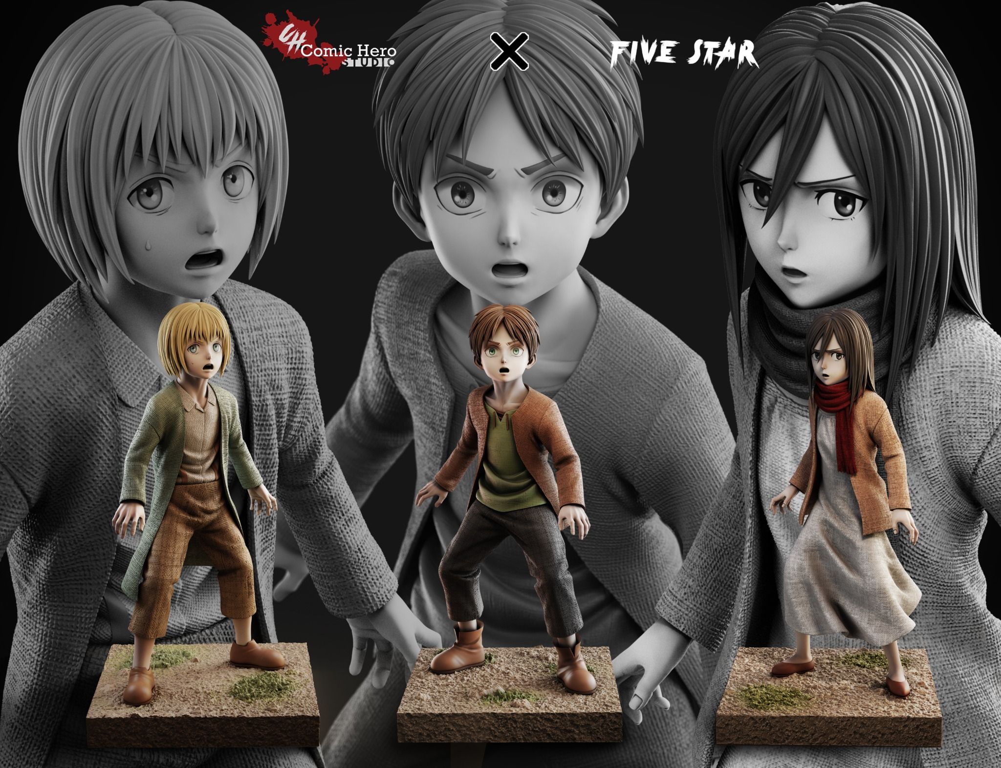 Comic Hero x Five Star Studio - Mikasa - Attack on Titan – Flash Resin Shop