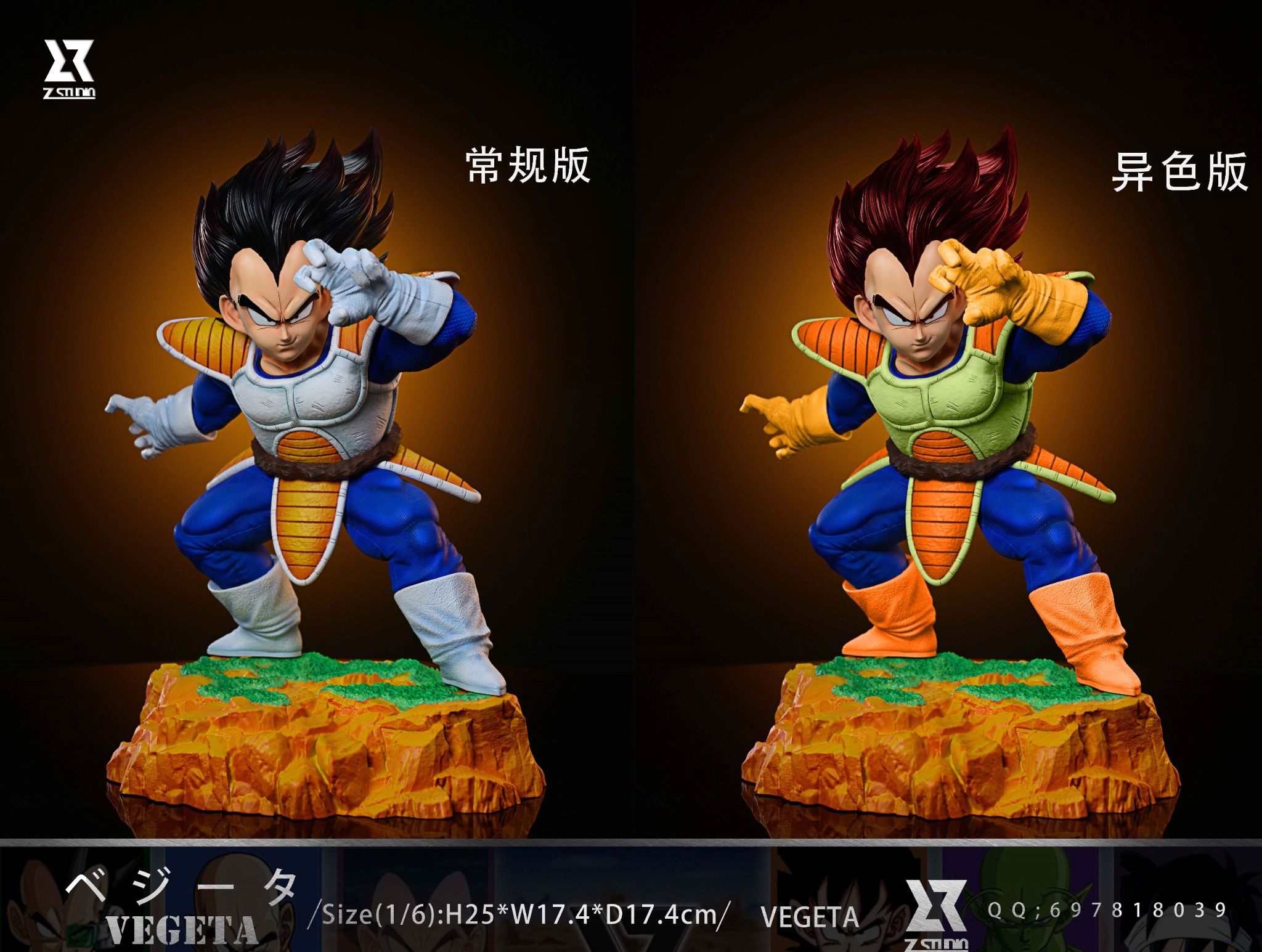 Z Studio - Vegeta - Dragon Ball – Flash Resin Shop