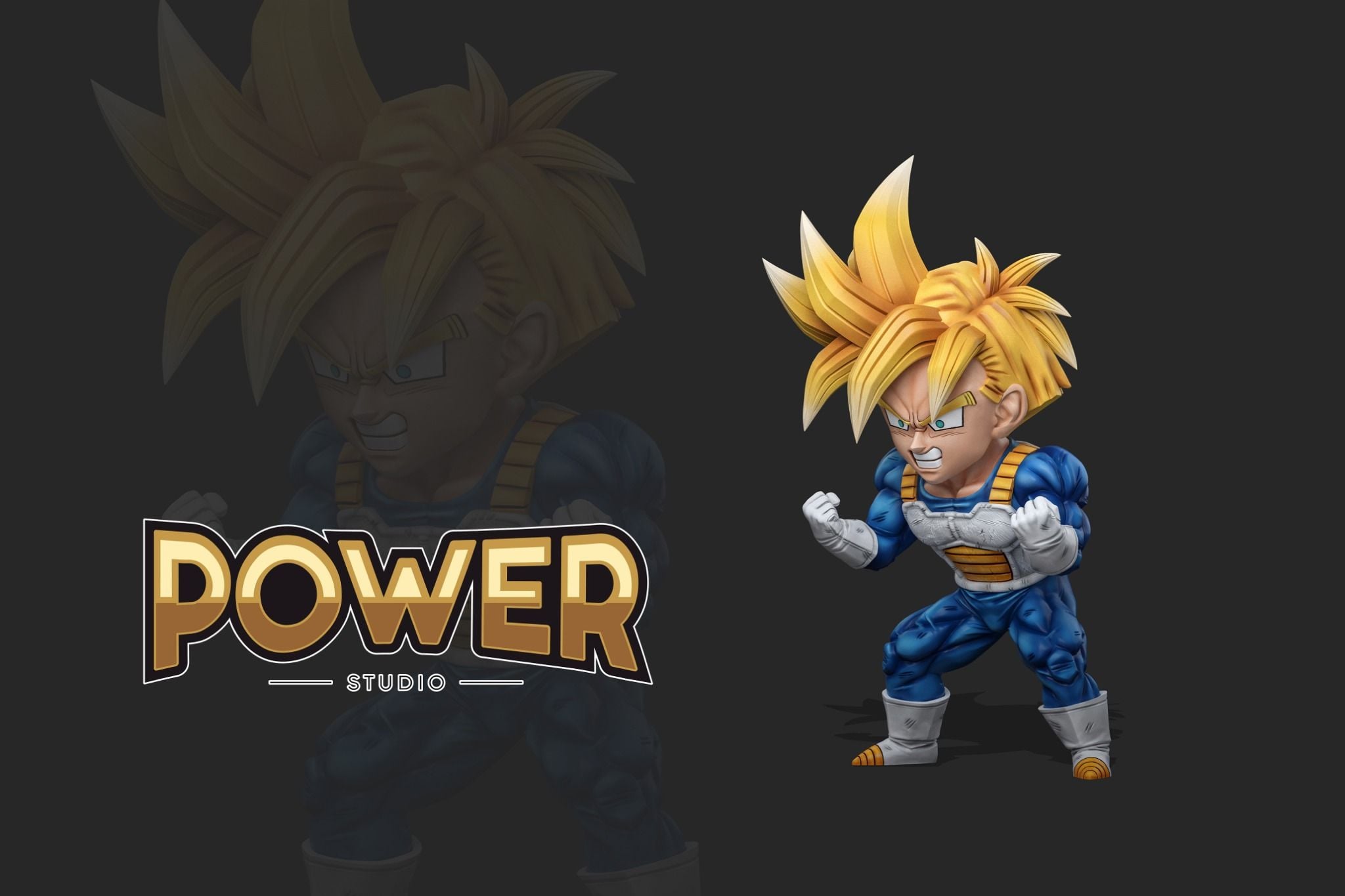 Power Studio - Muscle Gohan – Flash Resin Shop