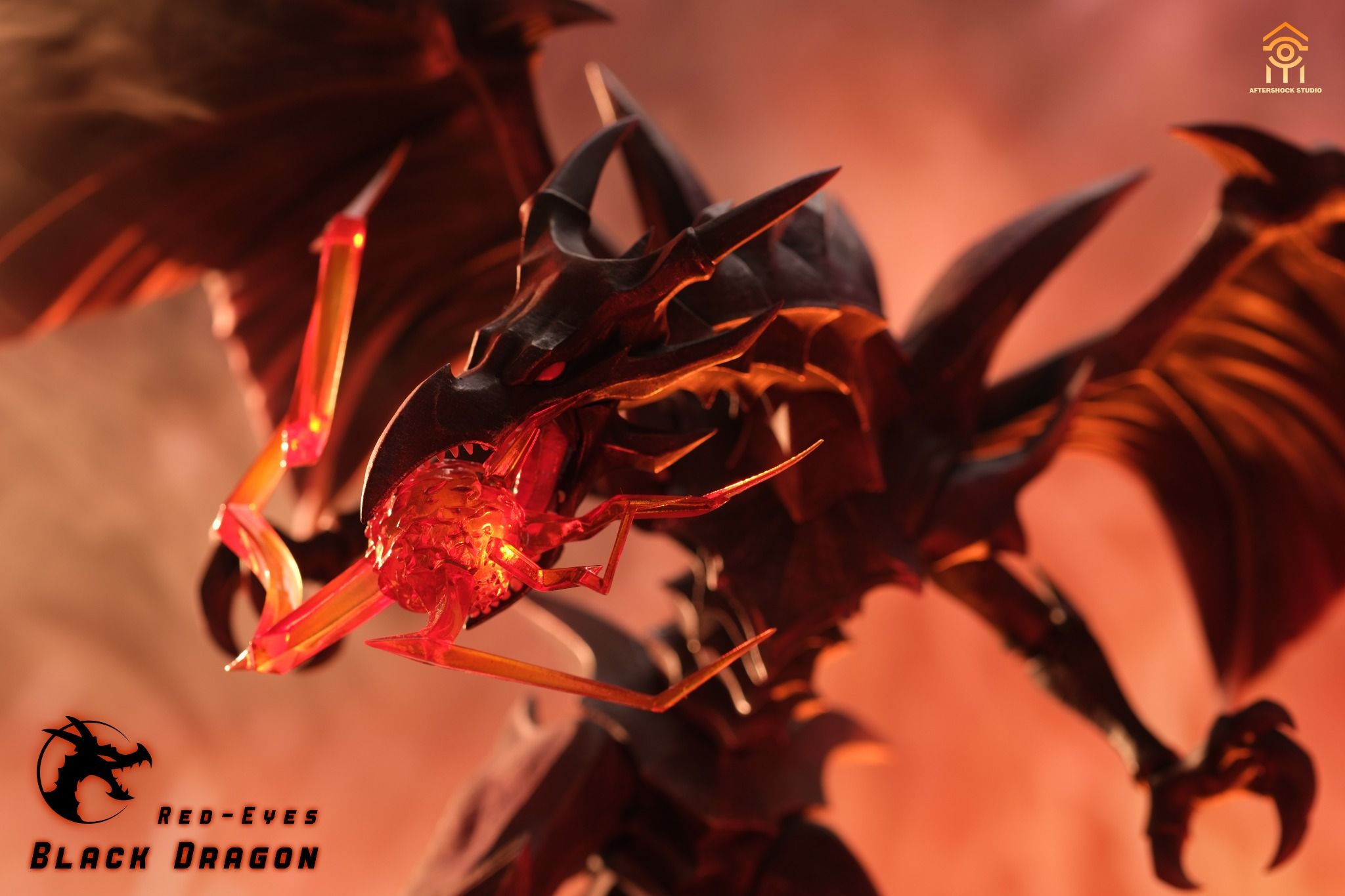 After Shock Studio - Blue Eyes White Dragon & Red Eyes Black Dragon ...