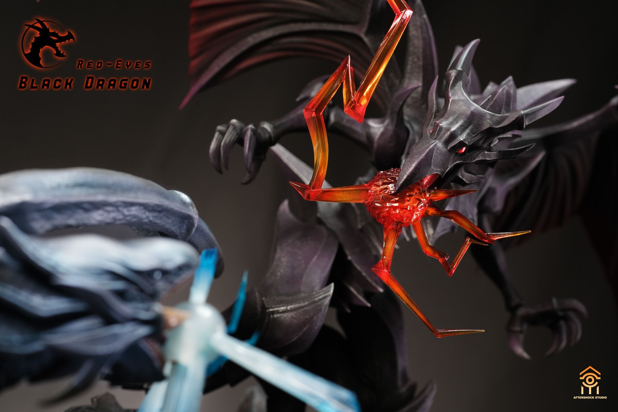 After Shock Studio - Blue Eyes White Dragon & Red Eyes Black Dragon ...
