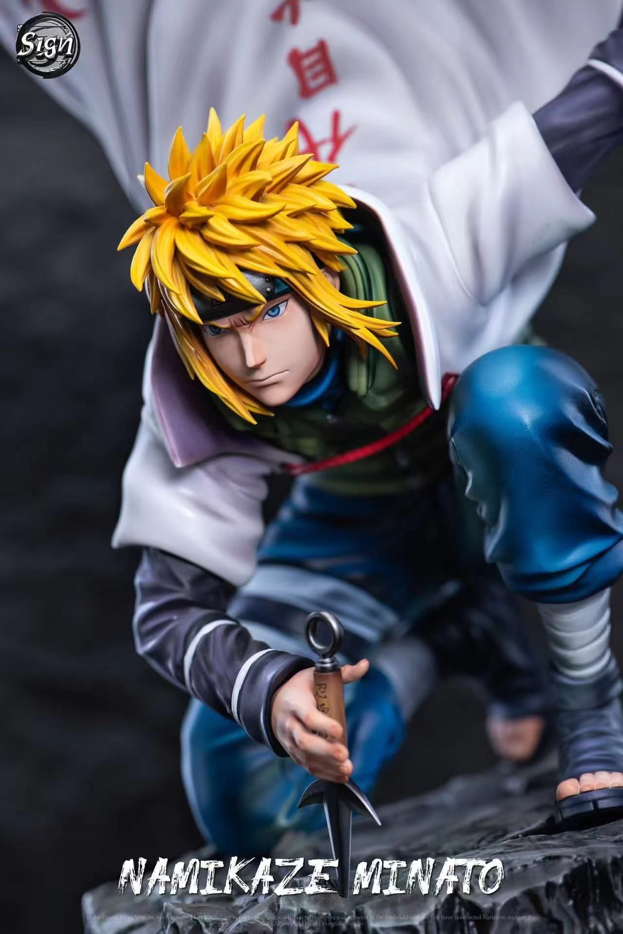 Sign Studio - Namikaze Minato - Naruto – Flash Resin Shop