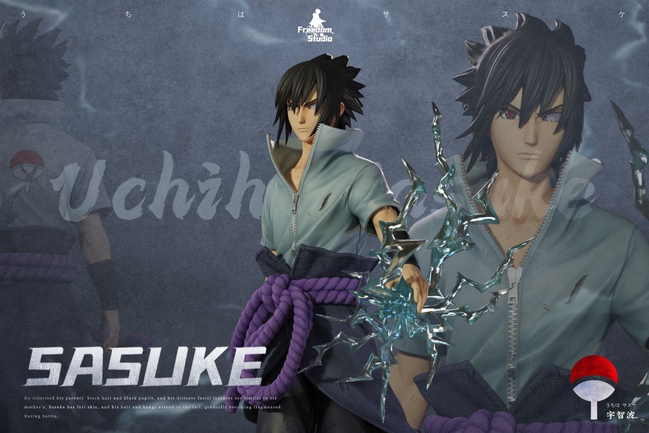 Freedom Studio - Uchiha Sasuke - Naruto – Flash Resin Shop