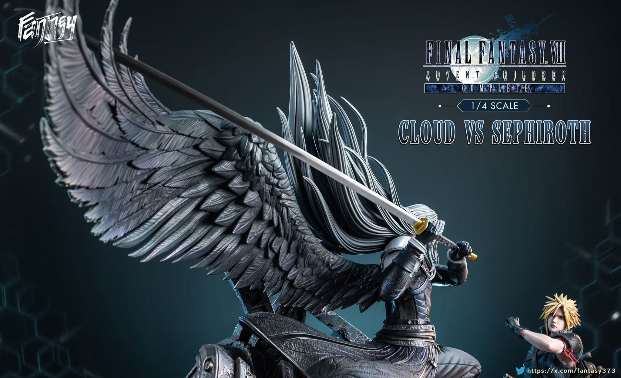 Fantasy Studio - Sephiroth VS Cloud - Final Fantasy VII – Flash Resin Shop