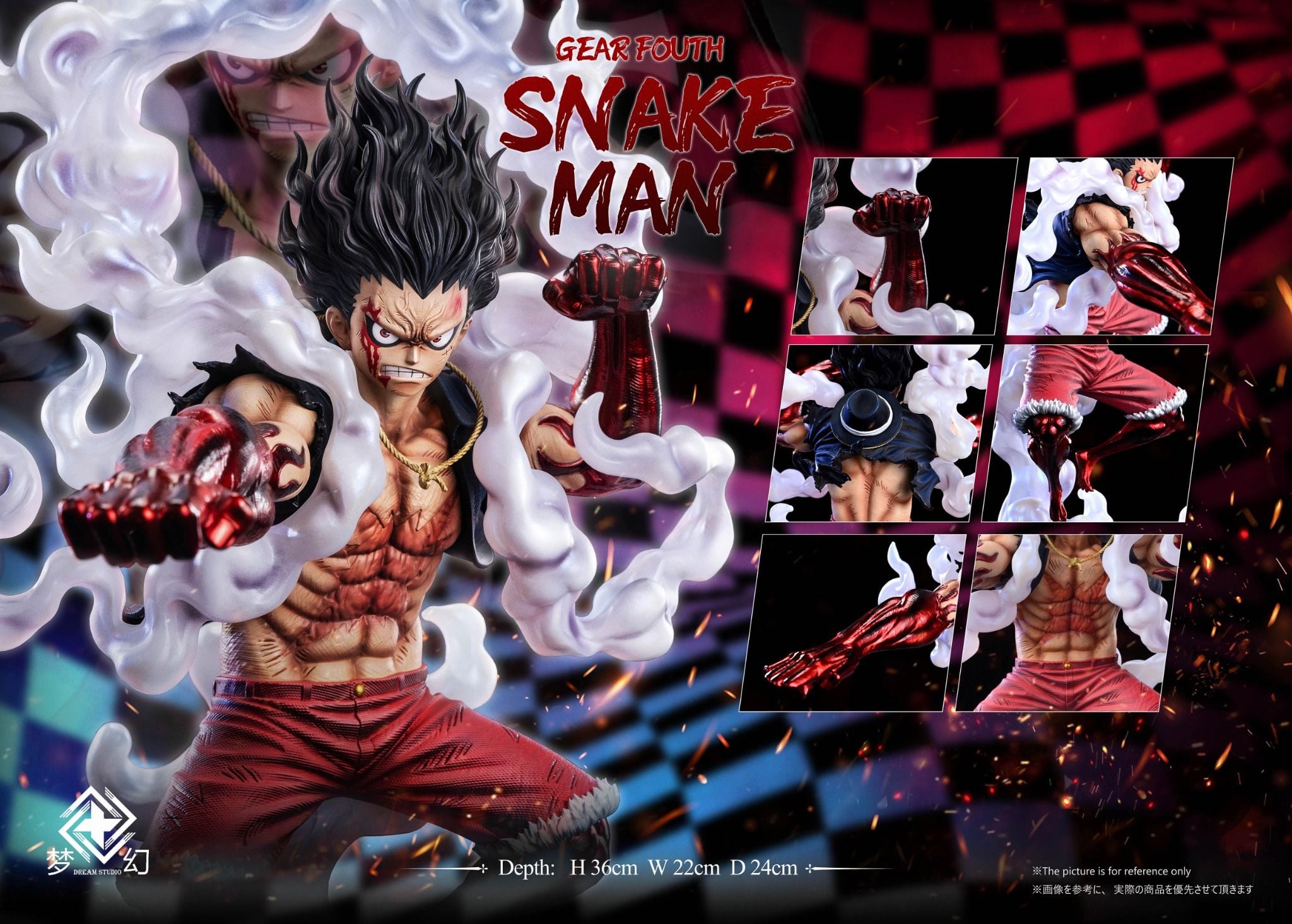 Dream Studio - Luffy Snake Man – Flash Resin Shop