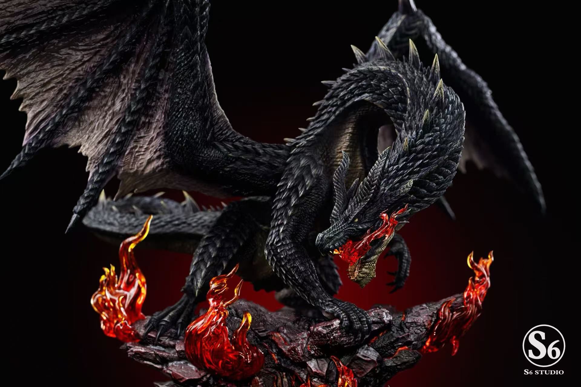 S6 Studio - Black Dragon - Monster Hunter – Flash Resin Shop