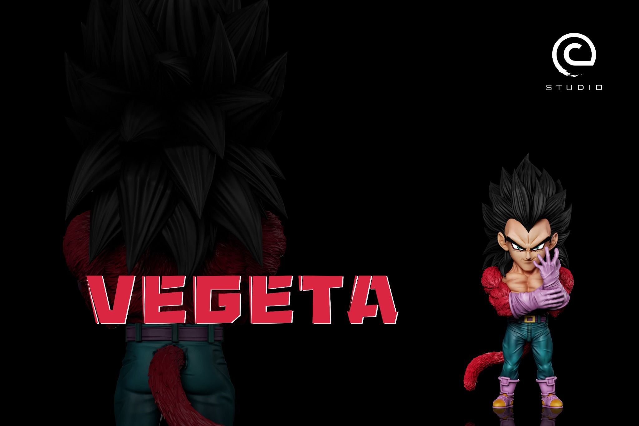 C Studio - Goku/ Vegeta SSJ4 - Dragon Ball – Flash Resin Shop