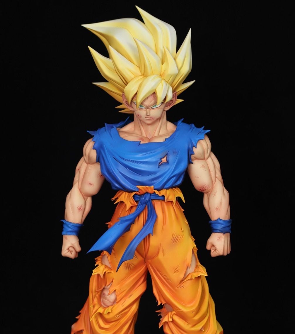 Jackie Juann Studio - Goku SSJ - Dragon Ball – Flash Resin Shop