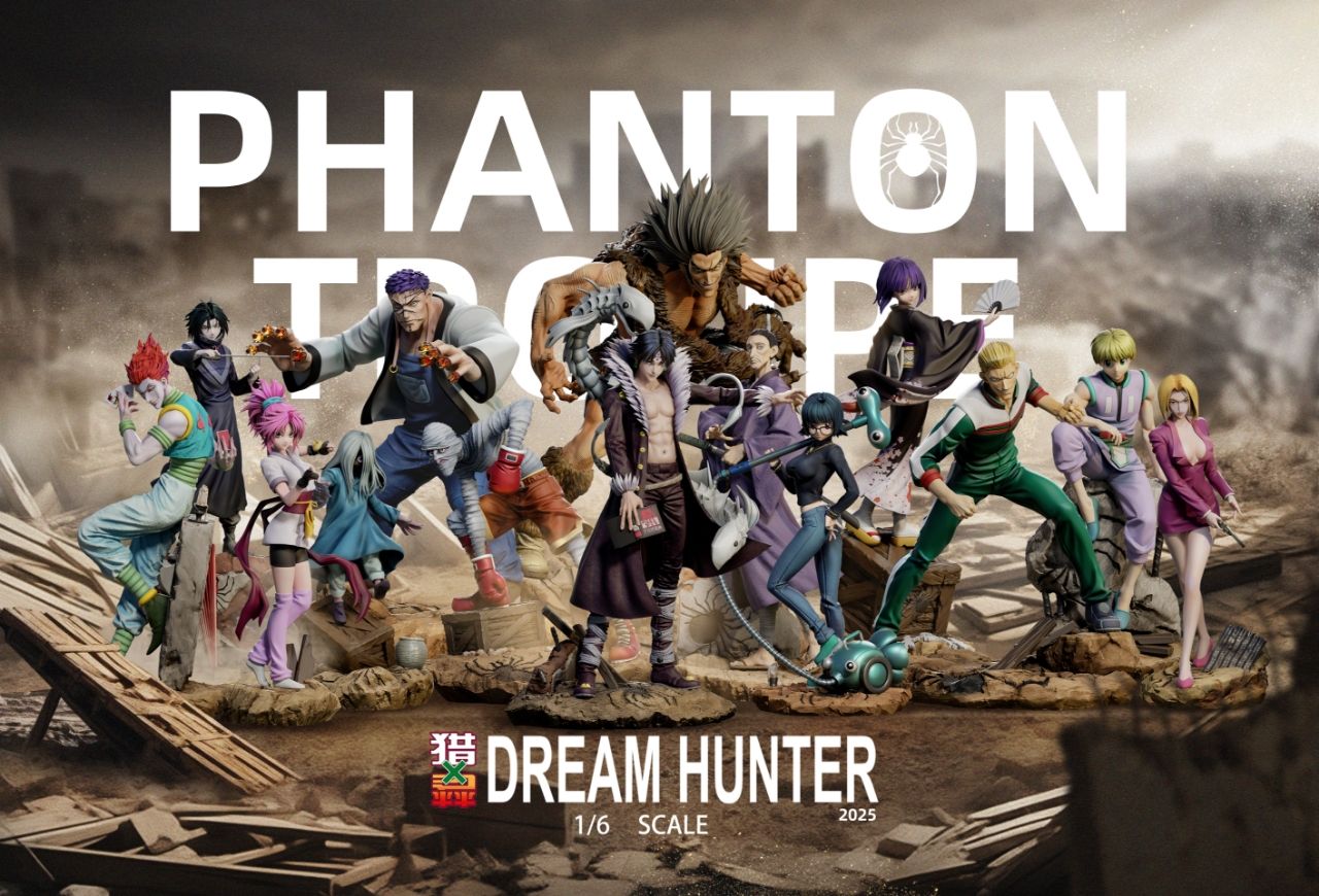 Dream Hunter Studio - Phantom Troupe - Hunter x Hunter – Flash Resin Shop