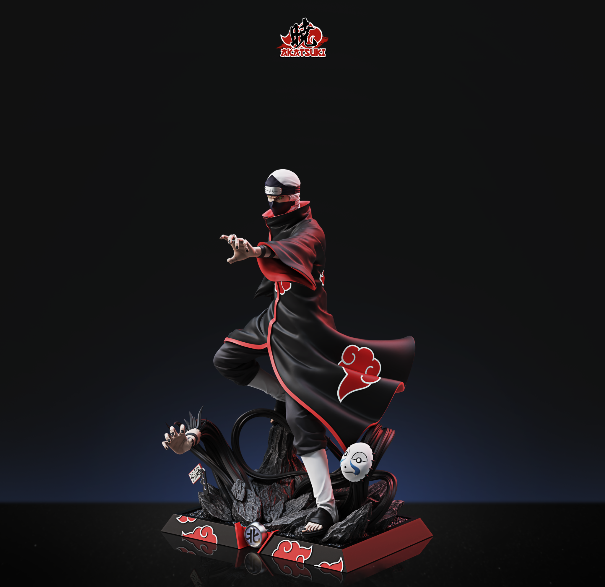 Akatsuki Studio - Kakuzu - Naruto – Flash Resin Shop