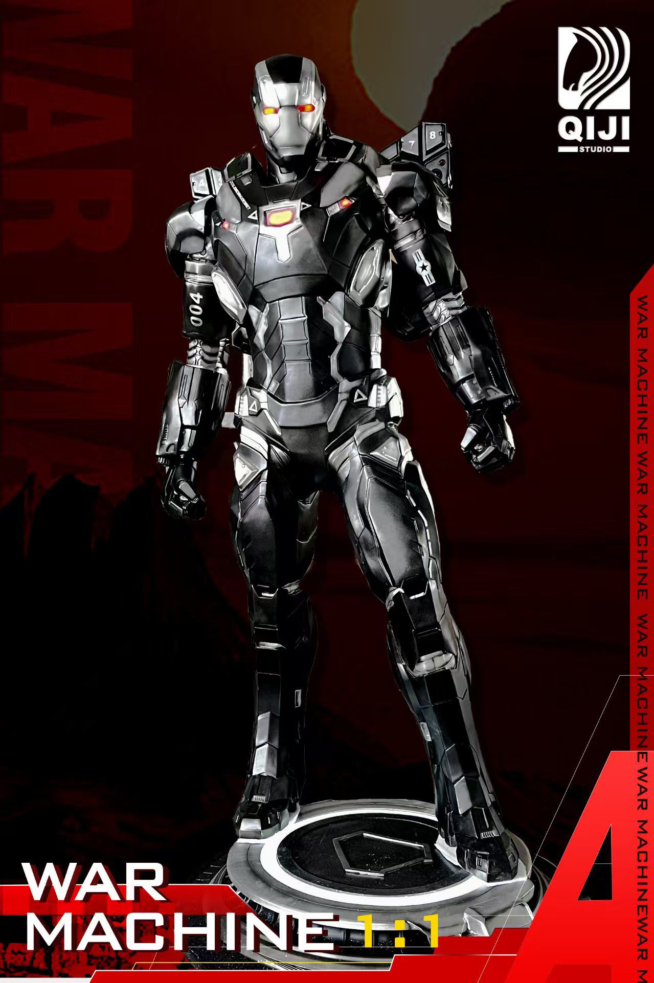 QIJI Studio - War Machine Armor MK04 Size 1/1 – Flash Resin Shop