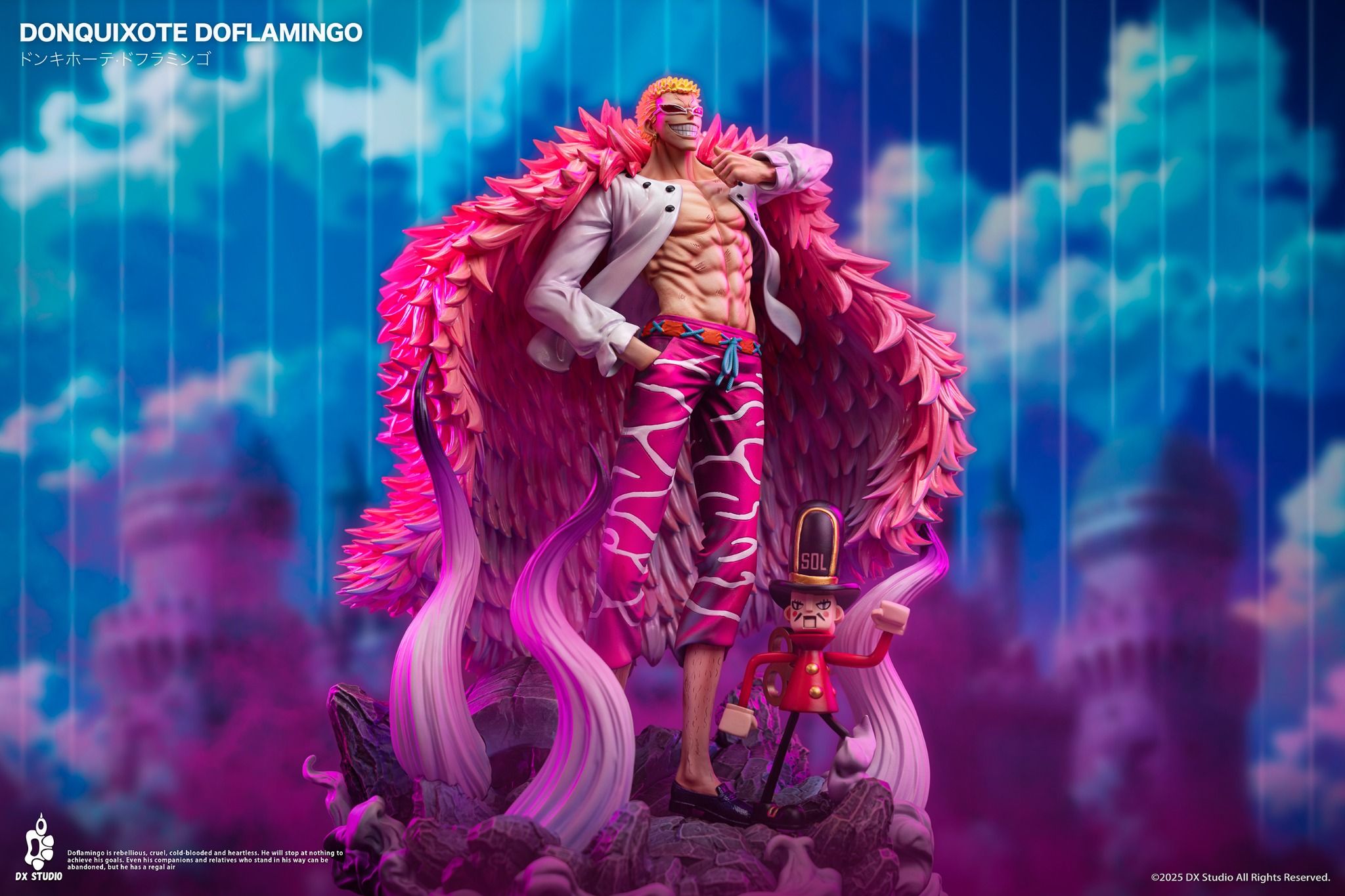 DX Studio - Doflamingo - One Piece – Flash Resin Shop