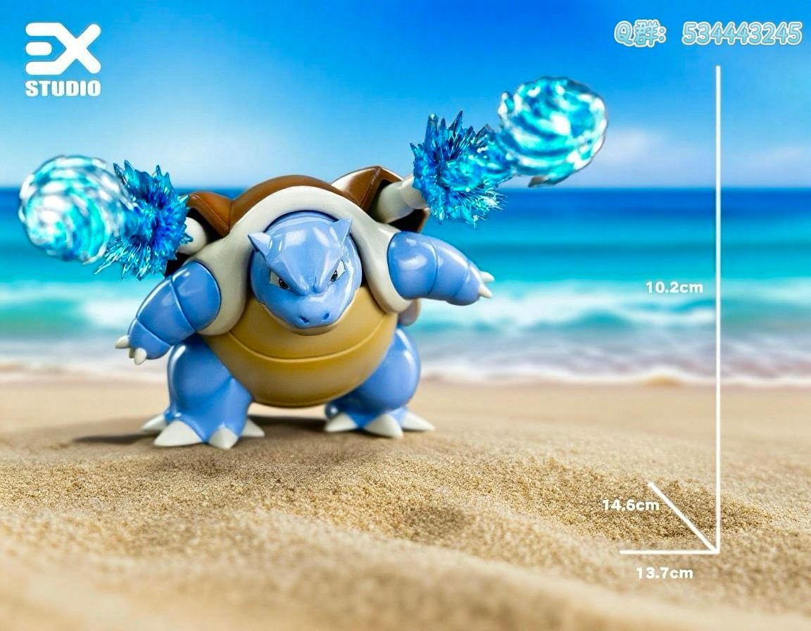 EX Studio - Blastoise - Pokemon – Flash Resin Shop
